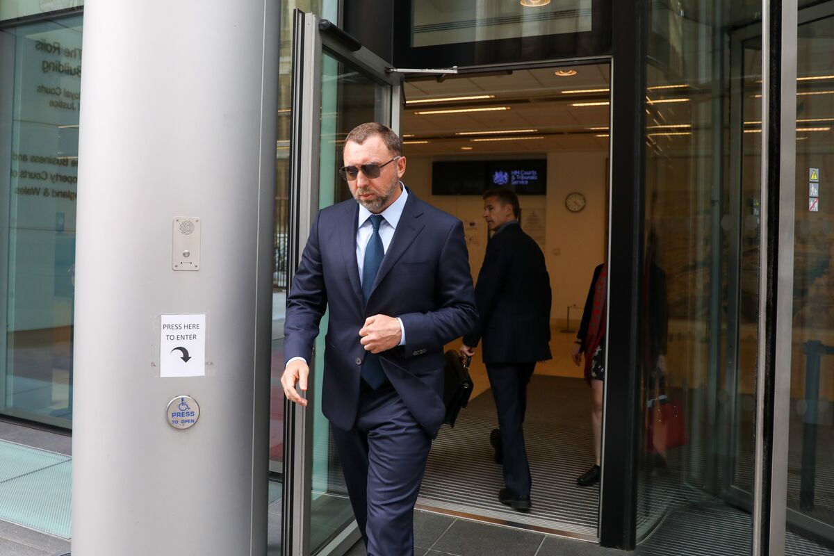 Deripaska's Team Sees Major Progress in Talks to Lift Sanctions - Bloomberg