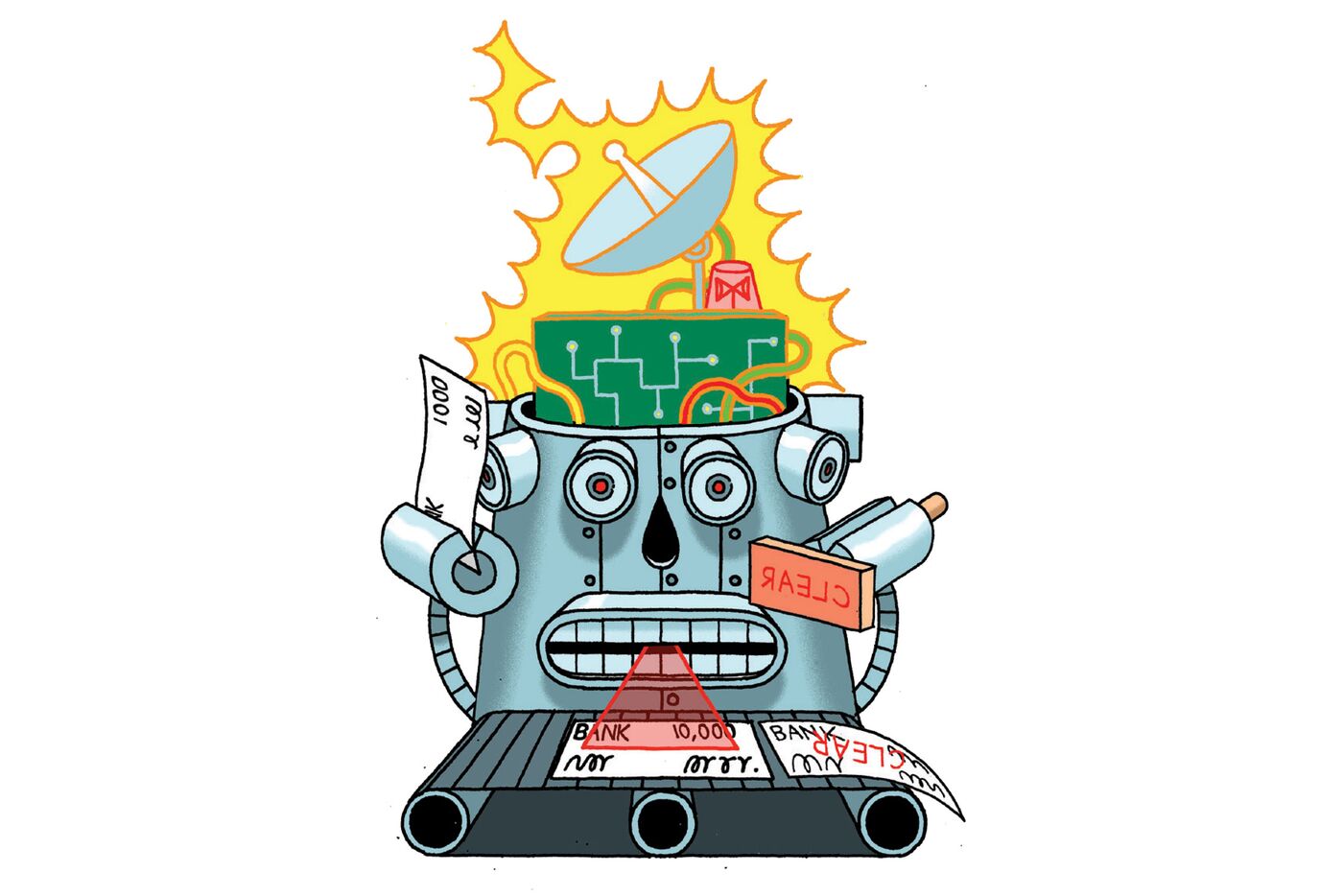 The Finance Sector Is Feeling the Robot Burn - Bloomberg