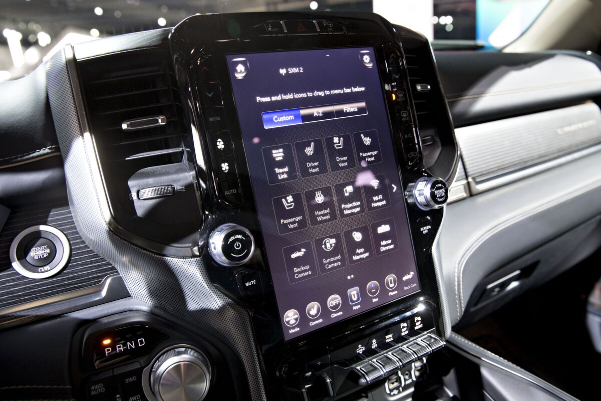 Ford Is Said to Expand F-150 Touch Screen by 50% to Counter Ram - Bloomberg