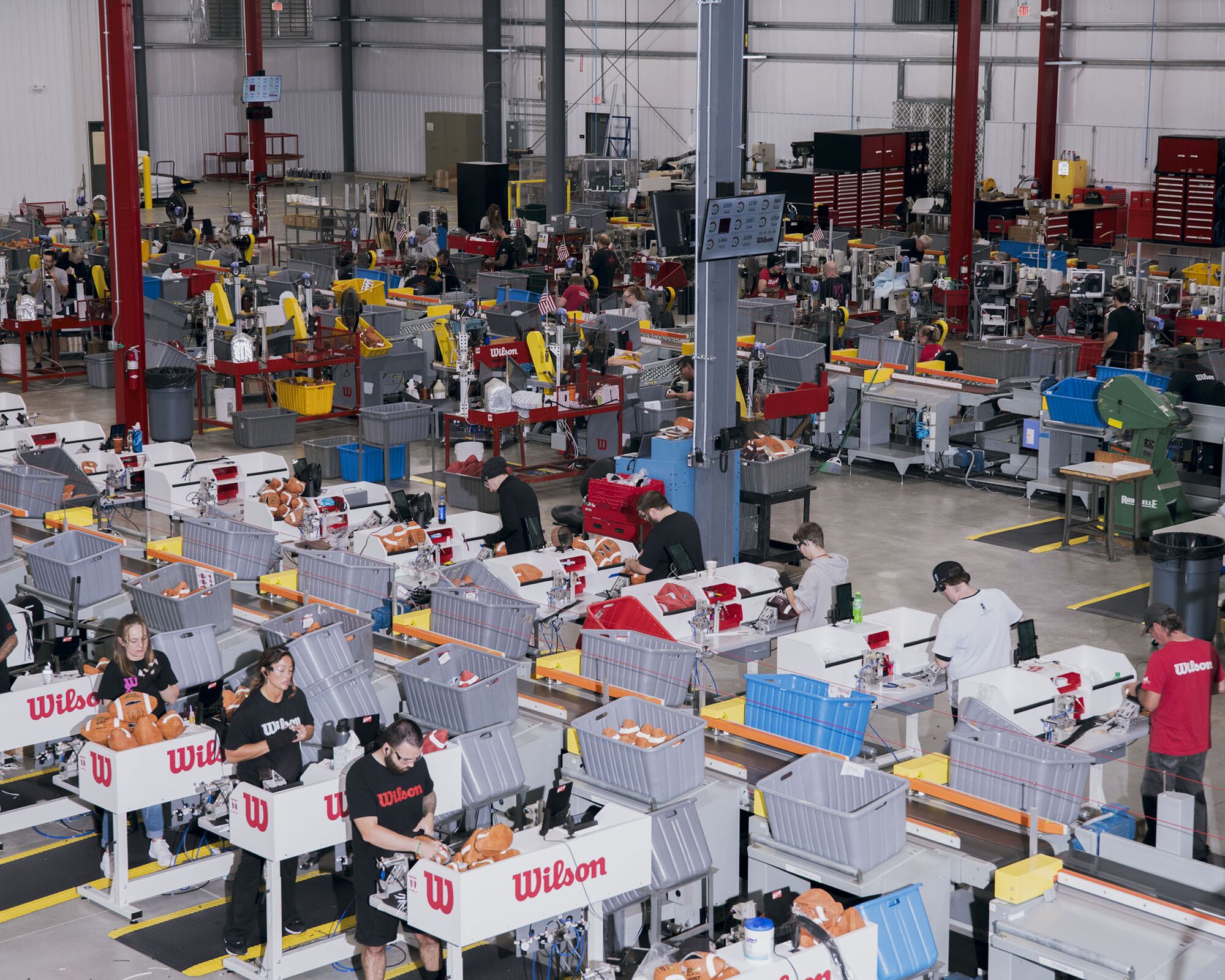 Wilson’s NFL Footballs Factory Makes Super Bowl History