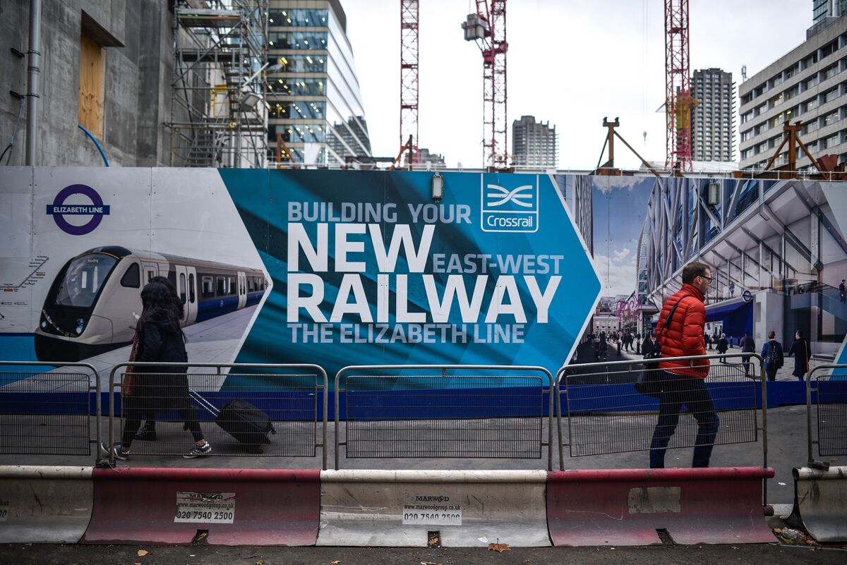 London Crossrail Delayed Further With Higher Costs Seen - Bloomberg