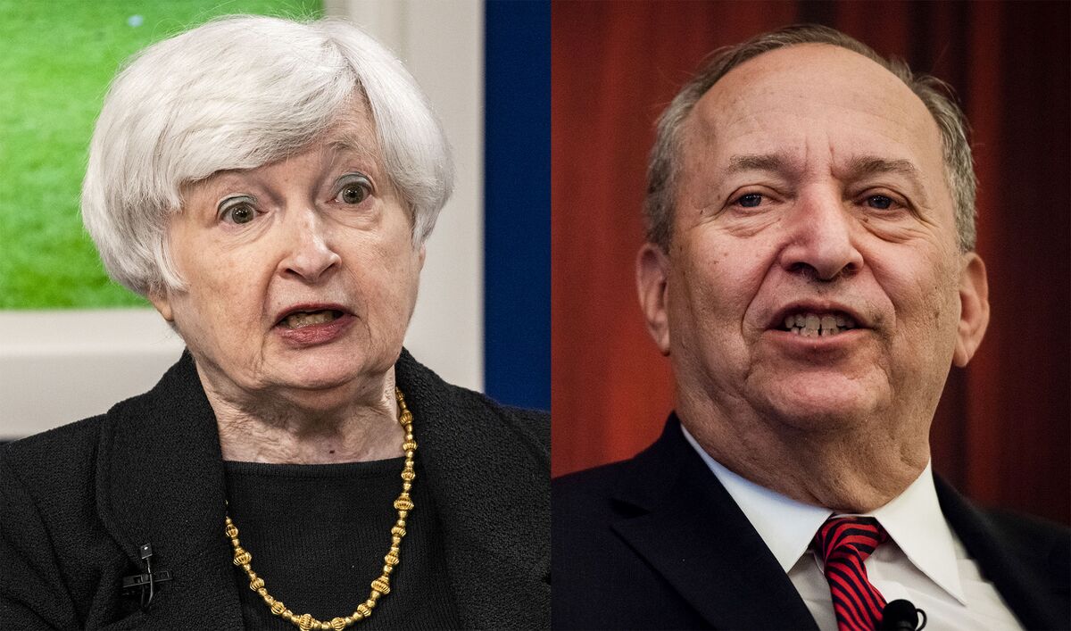 Larry Summers Debates Inflation Risks With Janet Yellen on Twitter ...