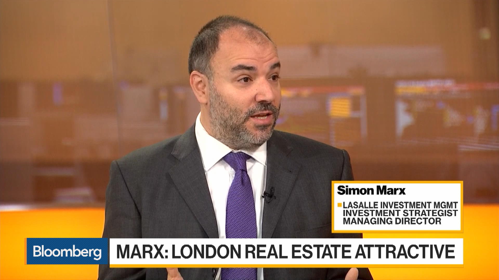 Watch Lasalle Investment Management Investment Strategist Simon Marx on ...