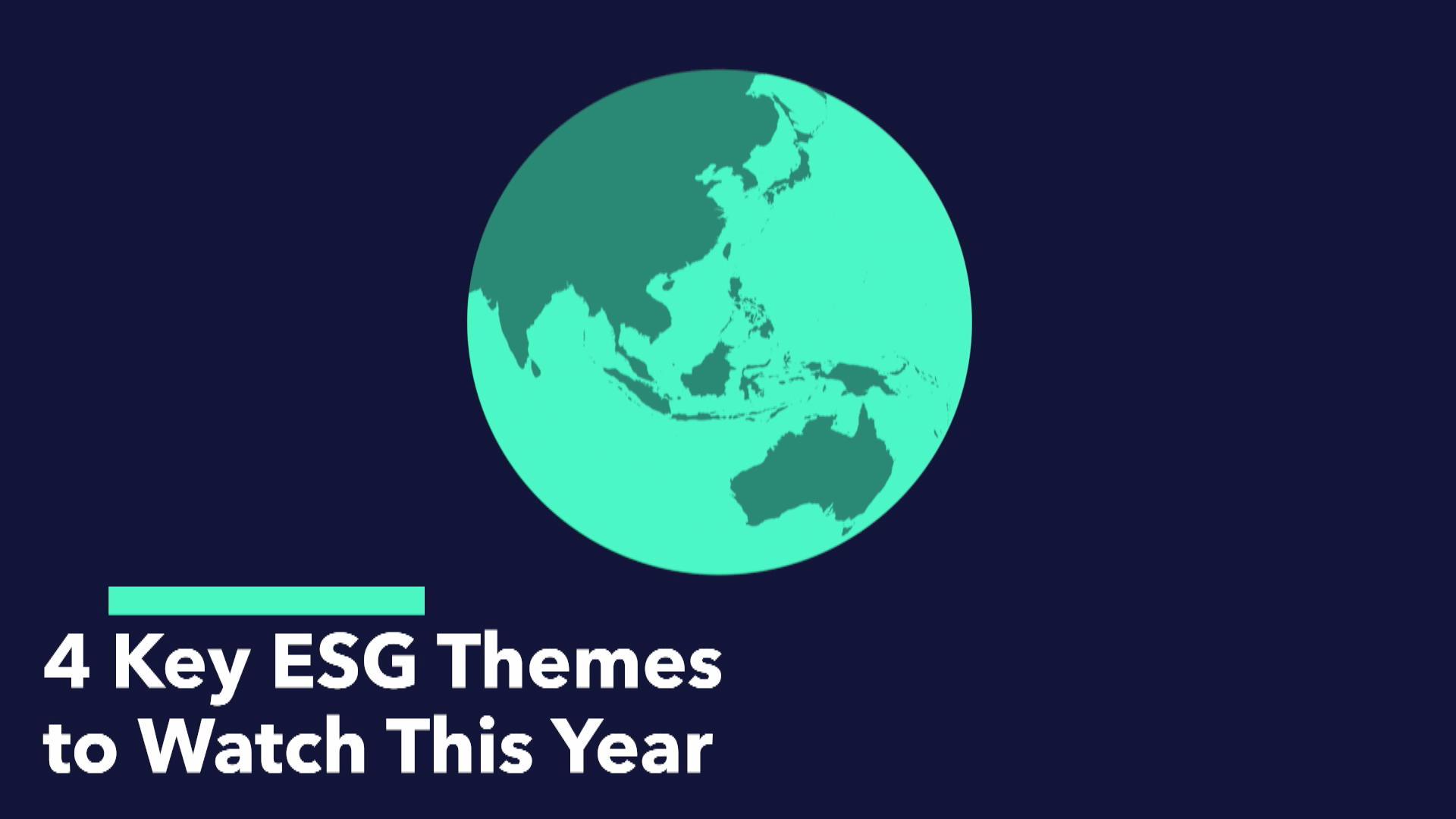 Top ESG Themes To Watch This Year - Bloomberg
