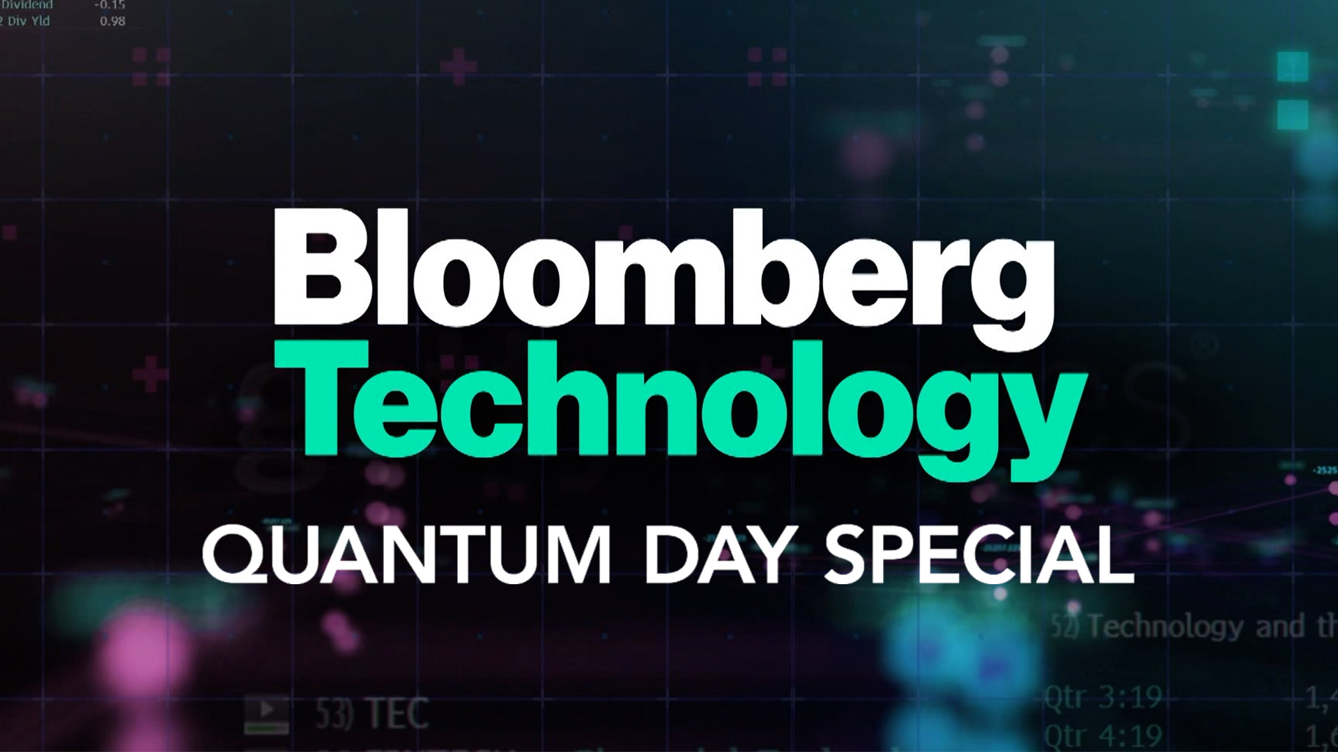 Watch Bloomberg Technology Special From Nvidia's Quantum Computing Day ...