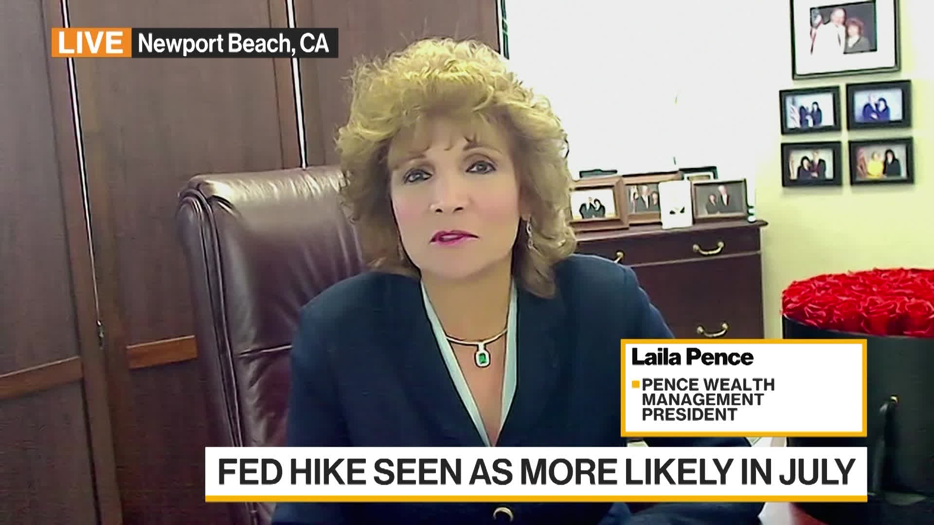 Watch Pence Wealth President on the Markets - Bloomberg