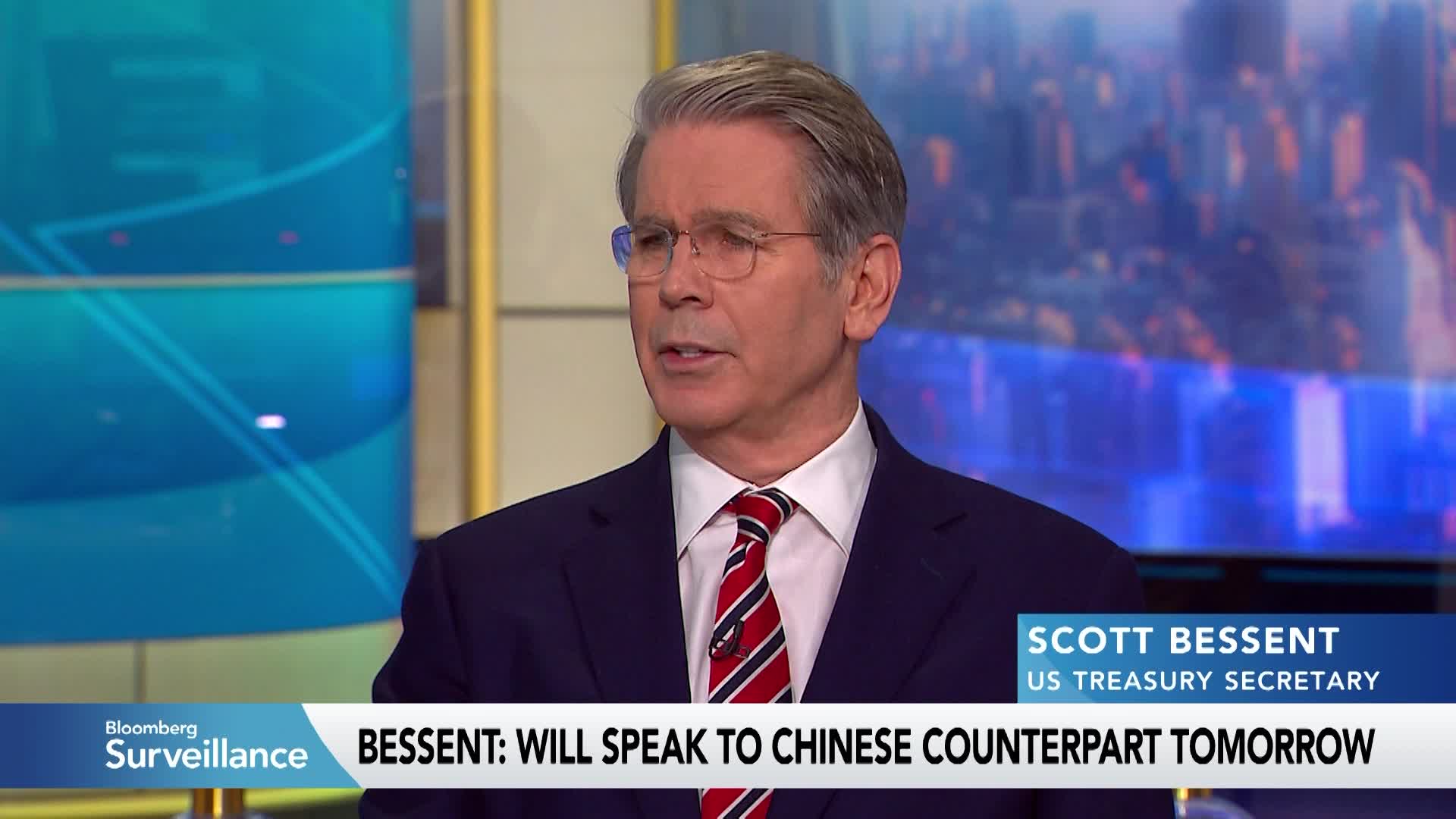 Watch China's Currency Is Hard to Value, Bessent Says - Bloomberg