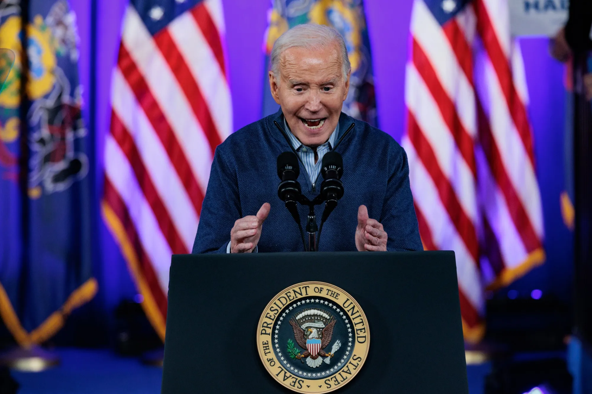 Biden Raised $53 Million in February, Boosting Record War Chest - Bloomberg