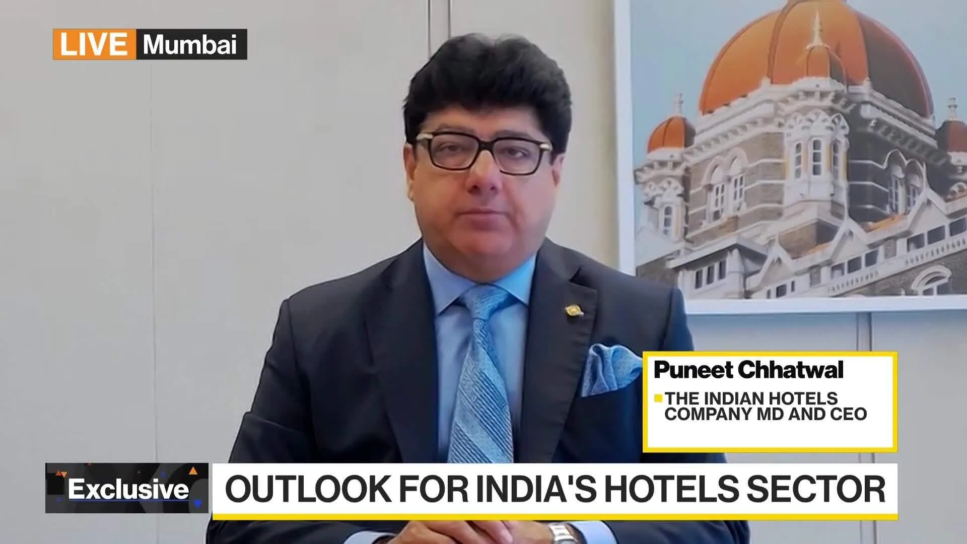 Watch India’s Taj Owner Is Planning More Luxury Hotels - Bloomberg
