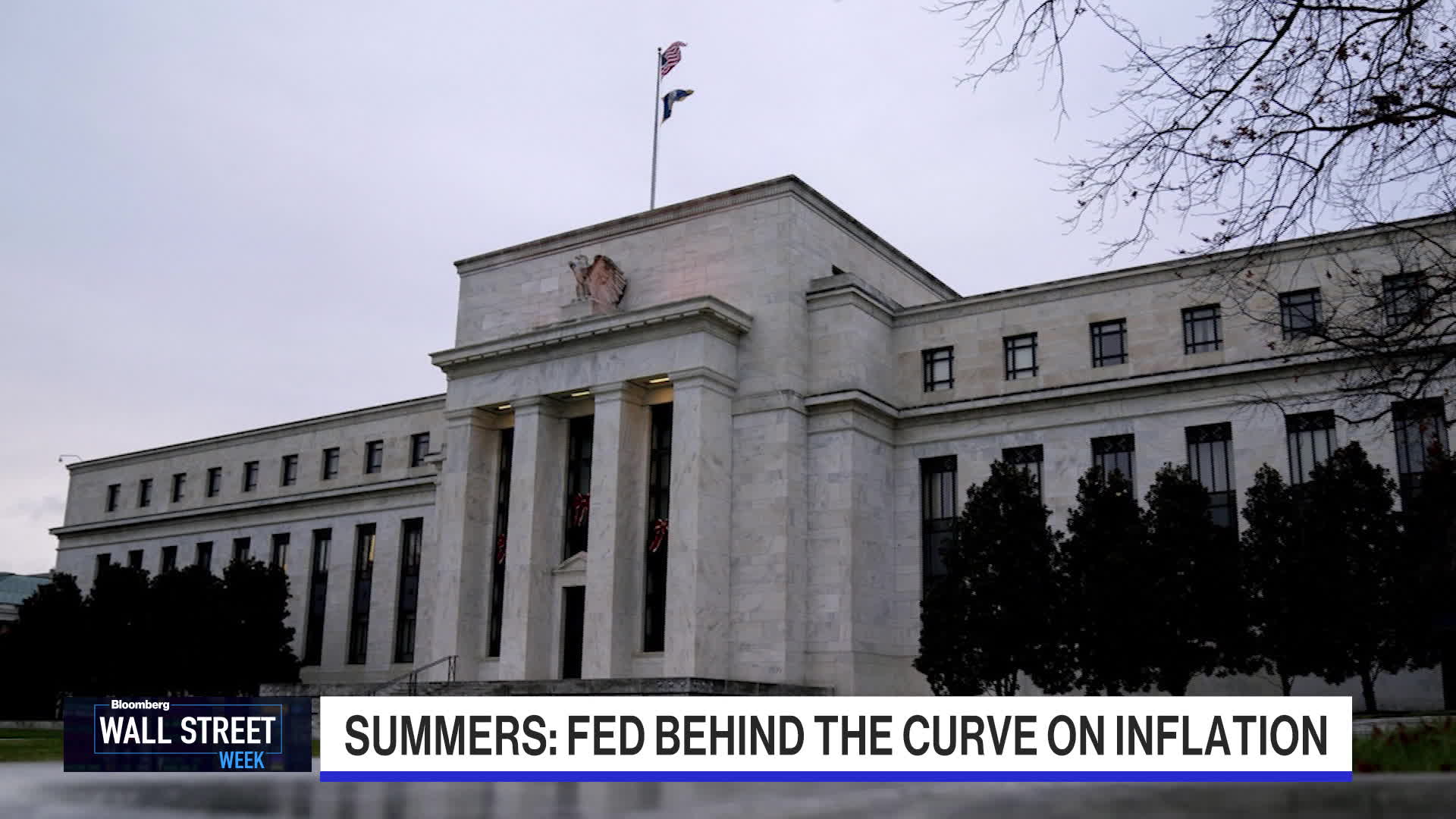 Watch Fed Should Meet Now to End QE - Bloomberg