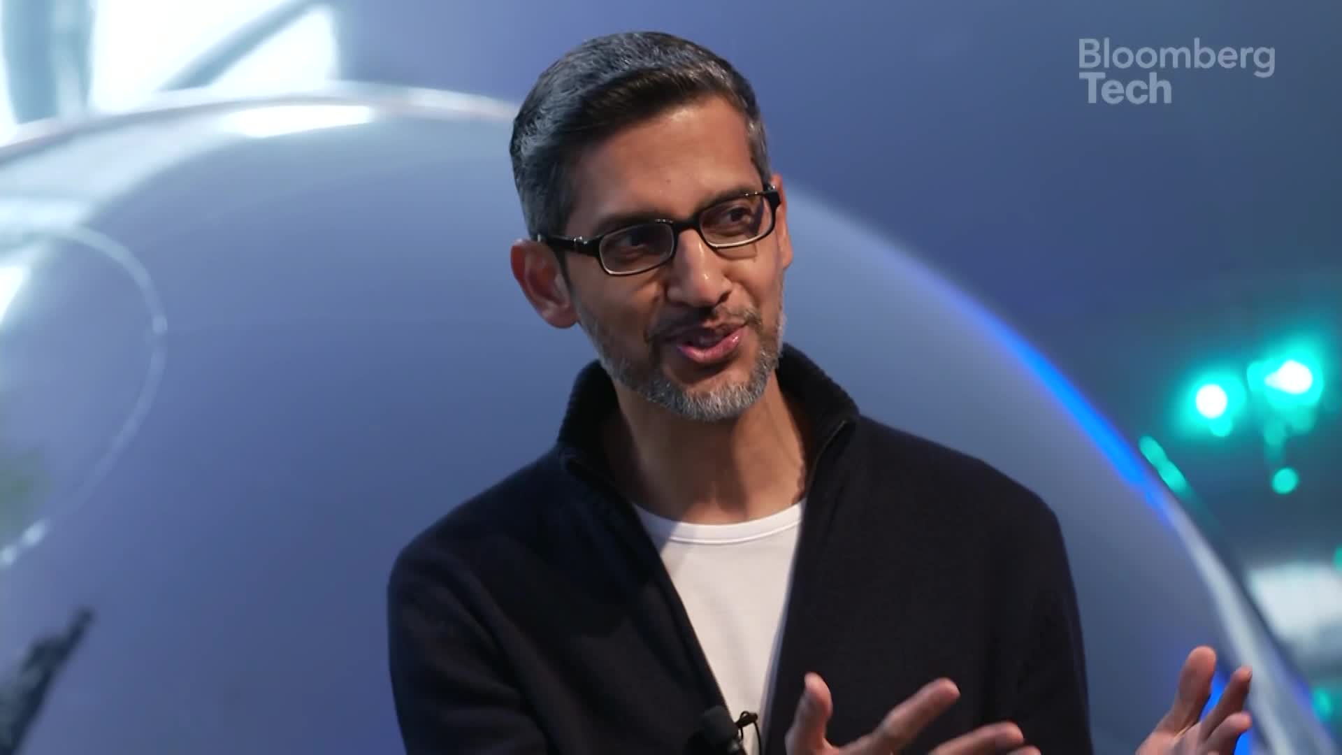 Watch People Use Google by Choice, Says CEO Pichai - Bloomberg