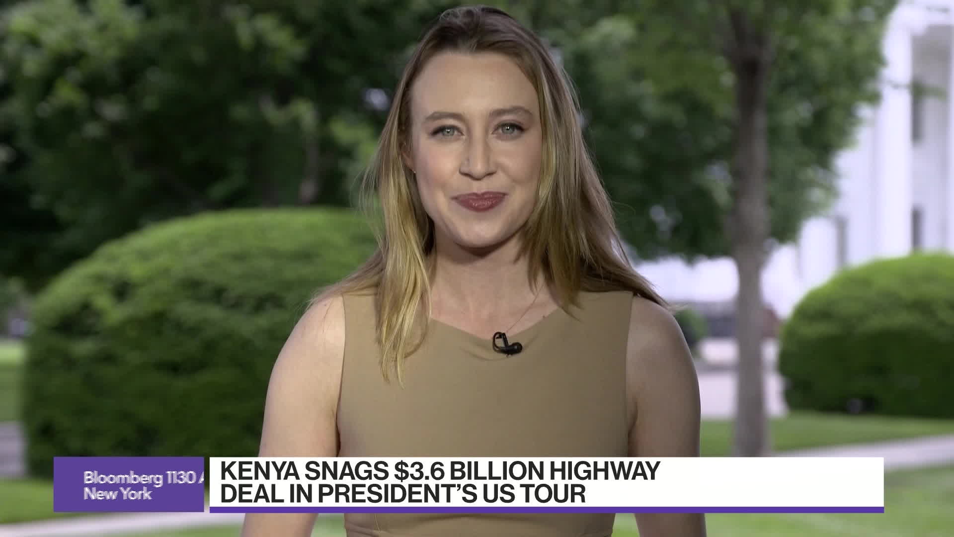 Watch US Strategic Investment Focus of Kenya State Visit - Bloomberg