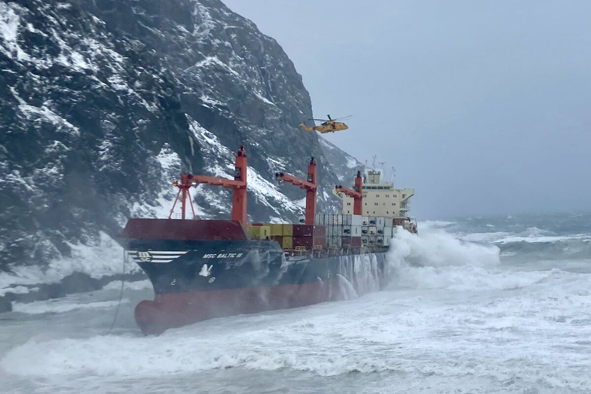 Hazardous Cargo Secured From Ship Grounded on Canada’s East Coast ...