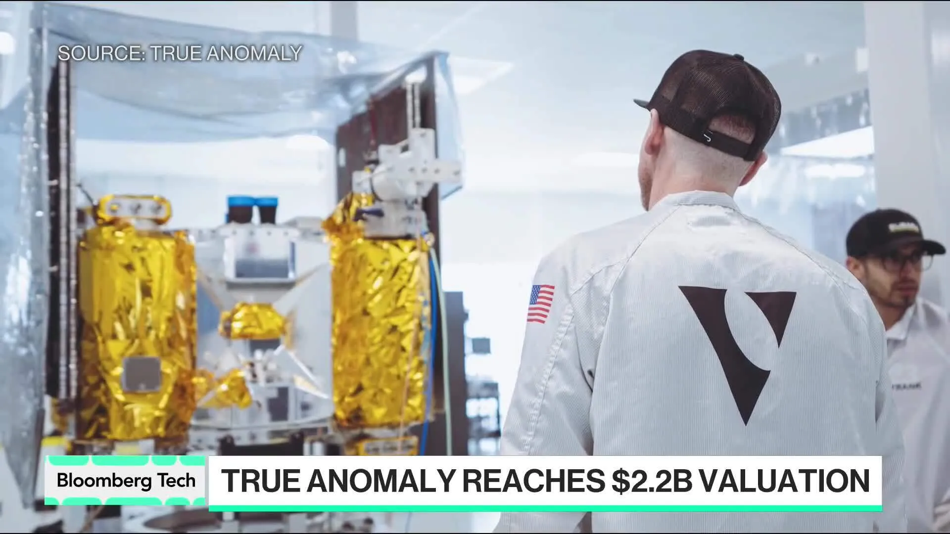 Watch Defense Space Startup True Anomaly Raises $650 Million - Bloomberg