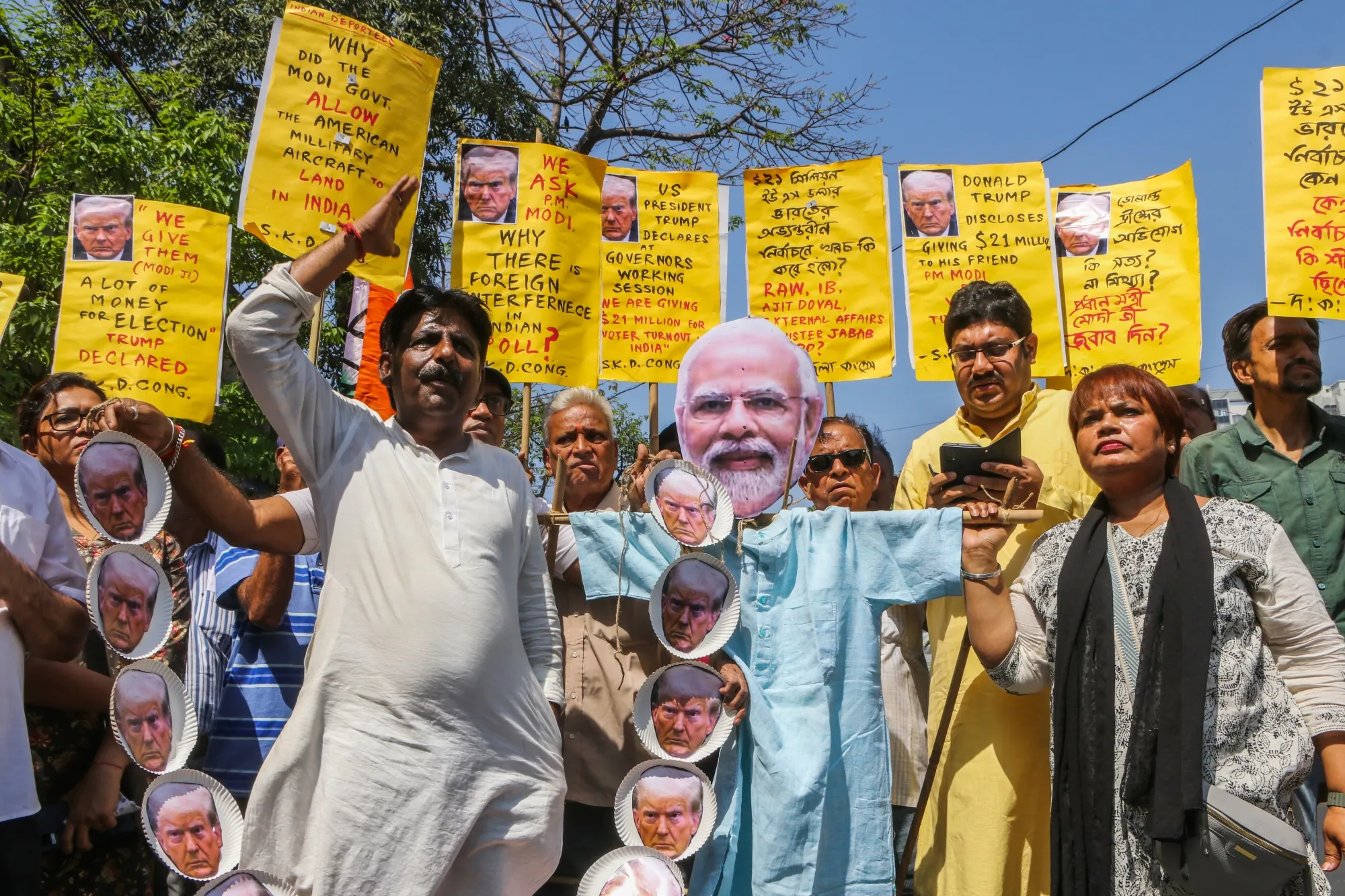 India’s Opposition Protests Over Modi’s Silence on US Tariffs - Bloomberg