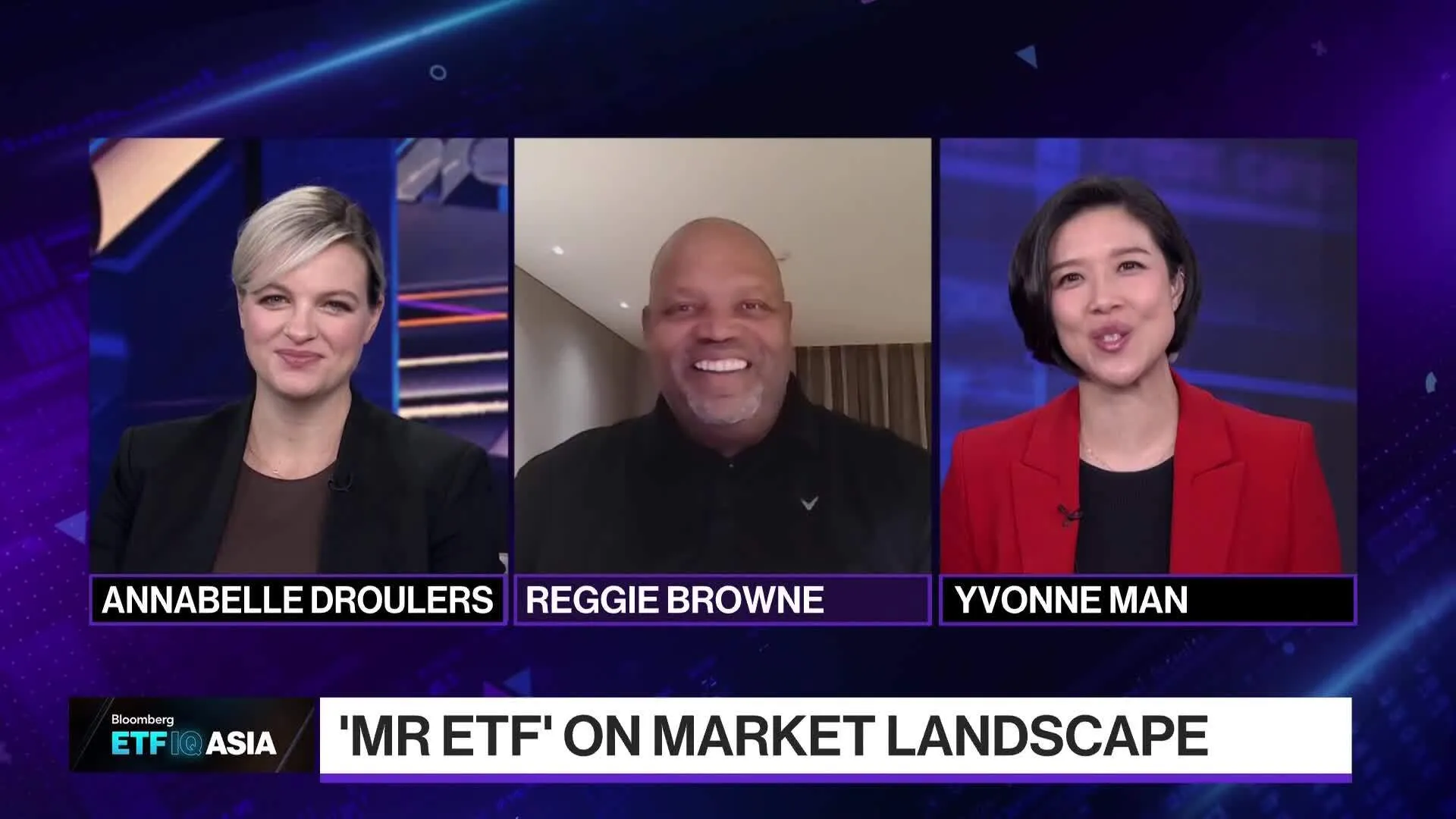 Watch 'Mr. ETF' Reggie Browne on ETF IQ Asia - Bloomberg