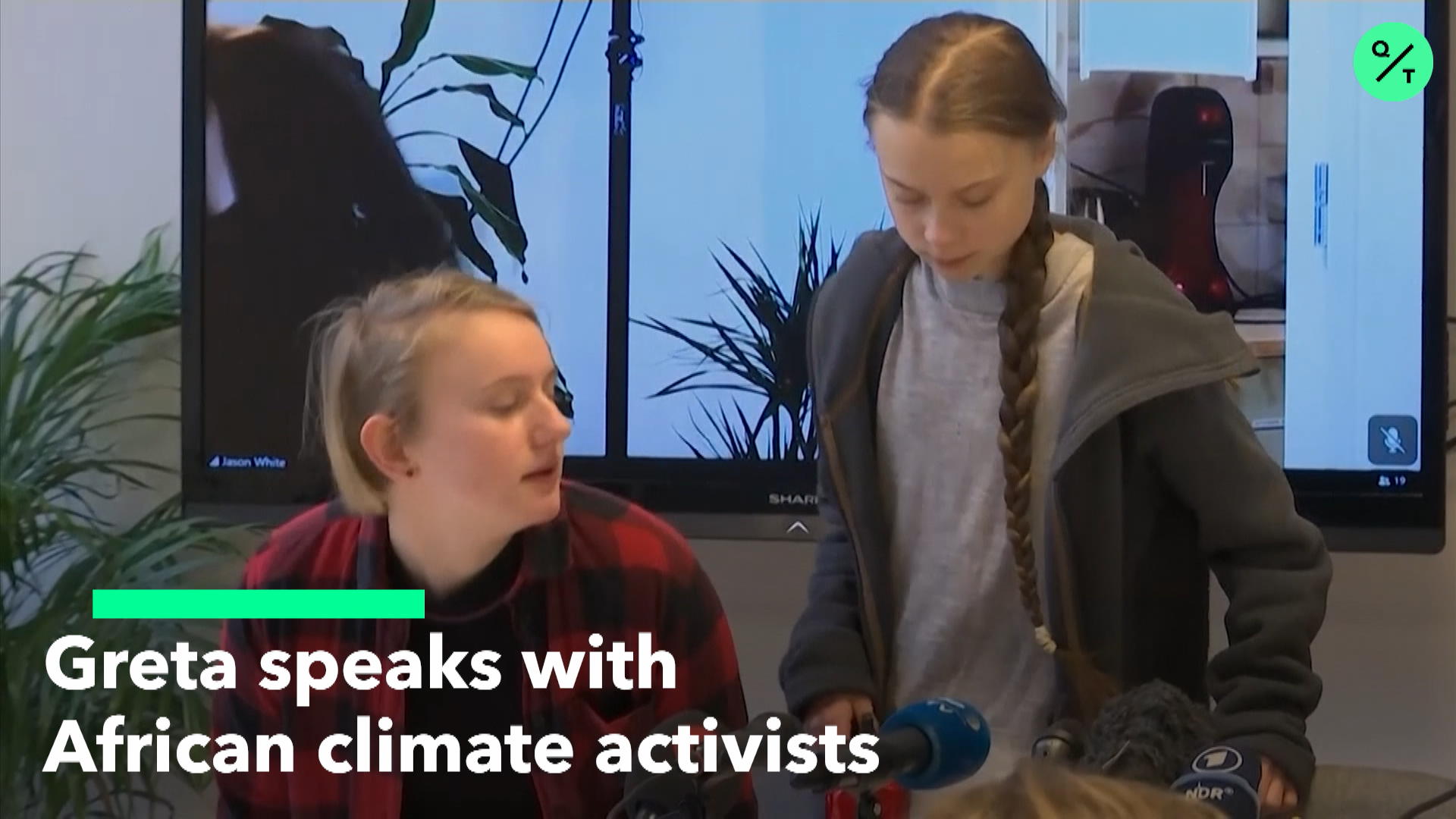 Watch Greta and African Climate Activists - Bloomberg