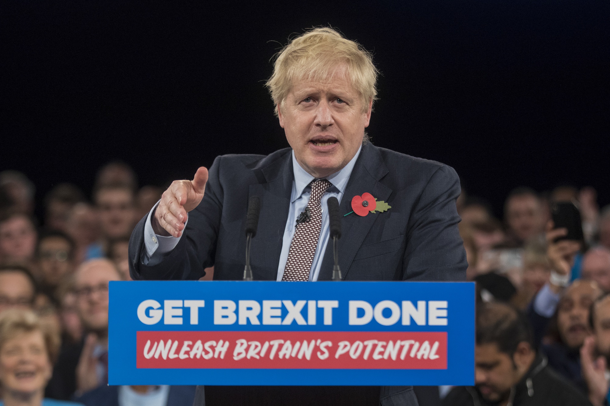 Johnson Offers Business an Olive Branch as U.K. Election Revs Up ...