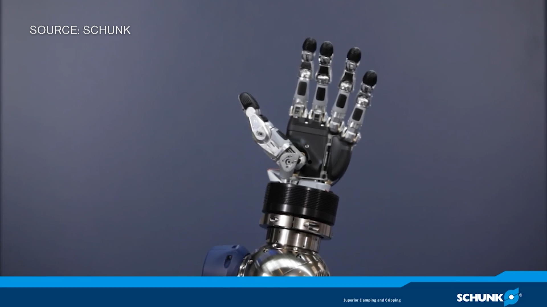 Watch Schunk Develops Humanoid Hand - Bloomberg