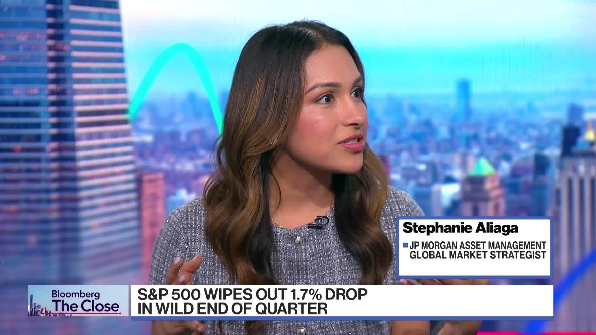 Watch 'Right Now Is a Time for Caution': JPMorgan's Aliaga - Bloomberg