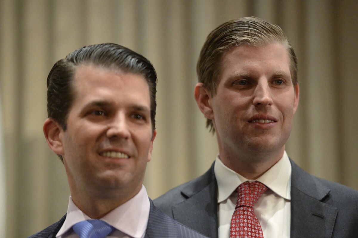 Here’s How the Trump Brothers Are Running the Family Business - Bloomberg