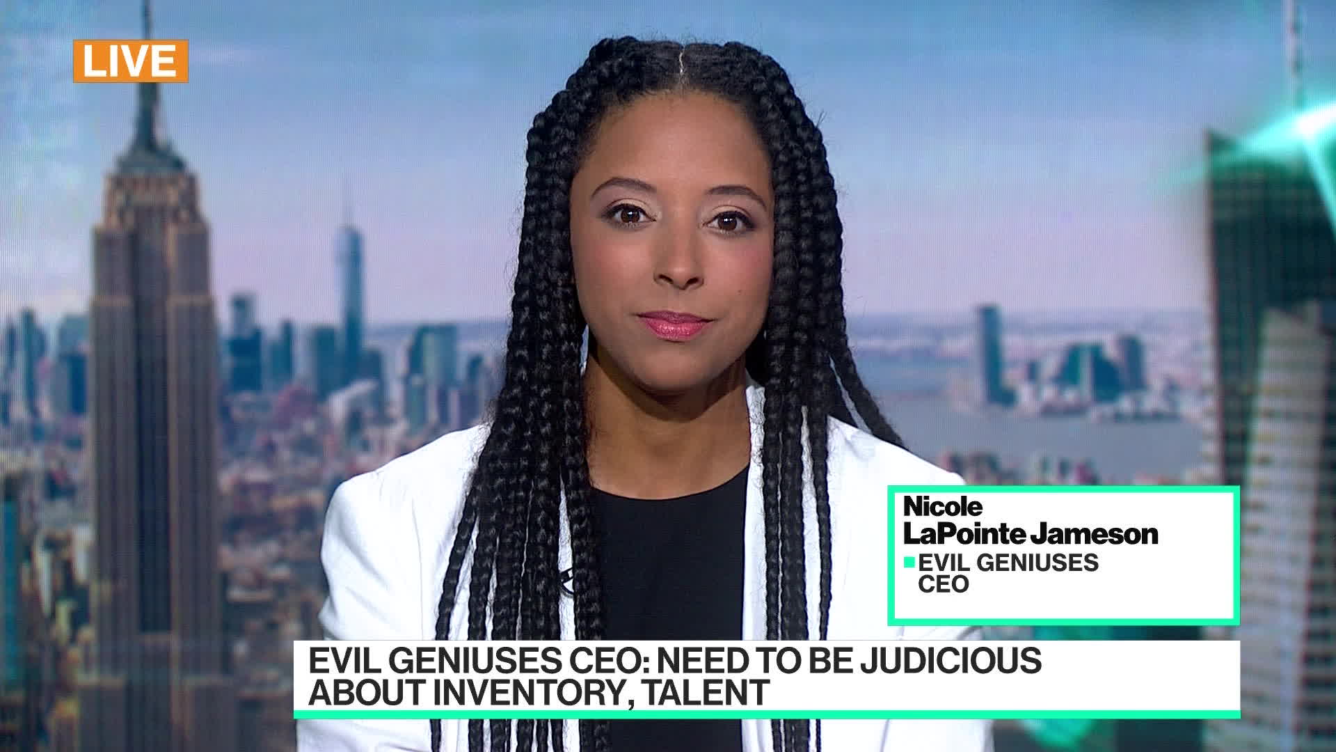 Watch Evil Geniuses CEO: Lots of Energy in Esports - Bloomberg