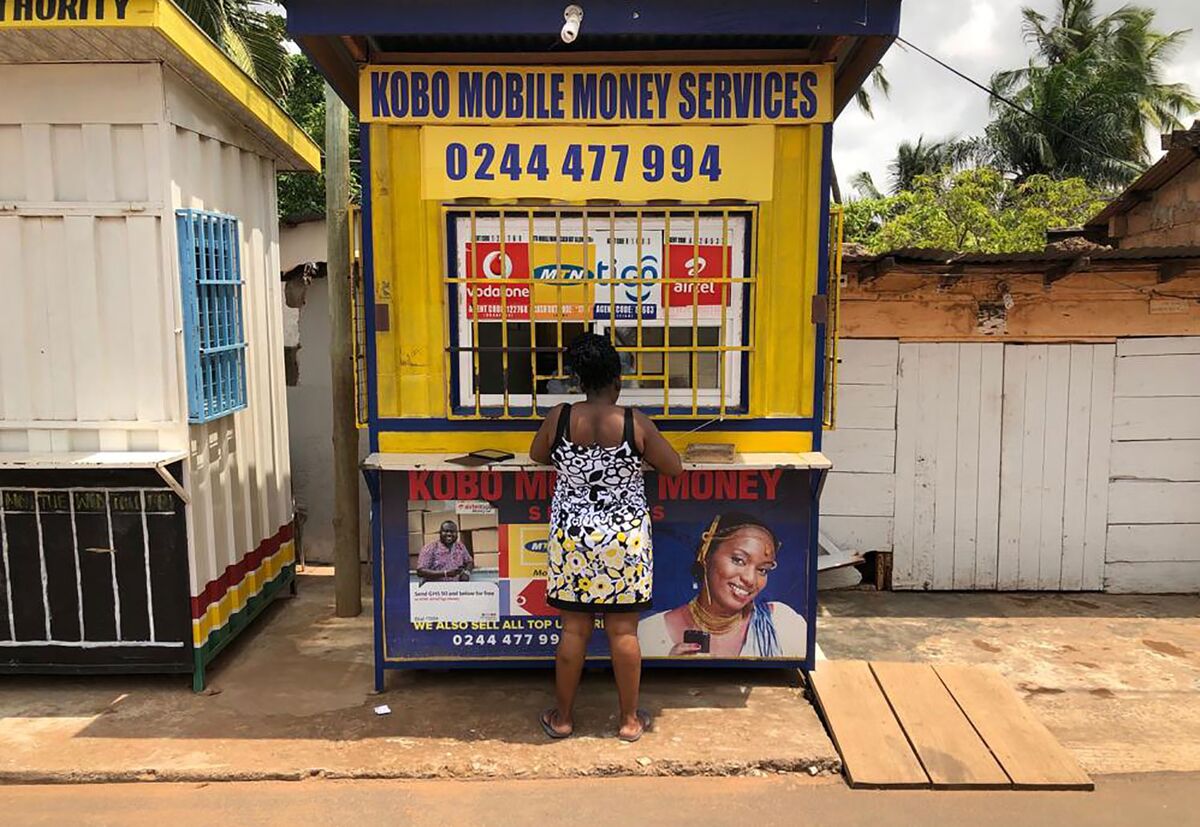 Mobile Phones Are Replacing Bank Accounts in Africa - Bloomberg