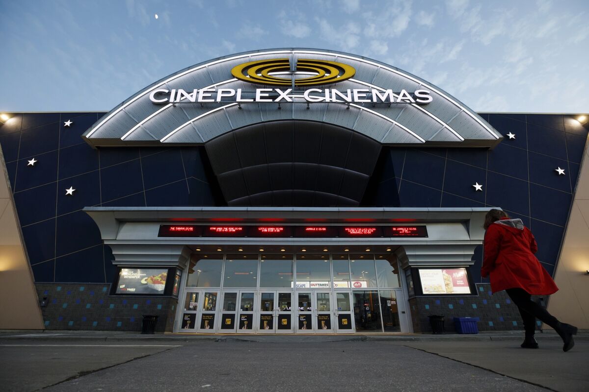 Cineplex Second-Quarter Sales Plunge 95% on Theater Closings - Bloomberg