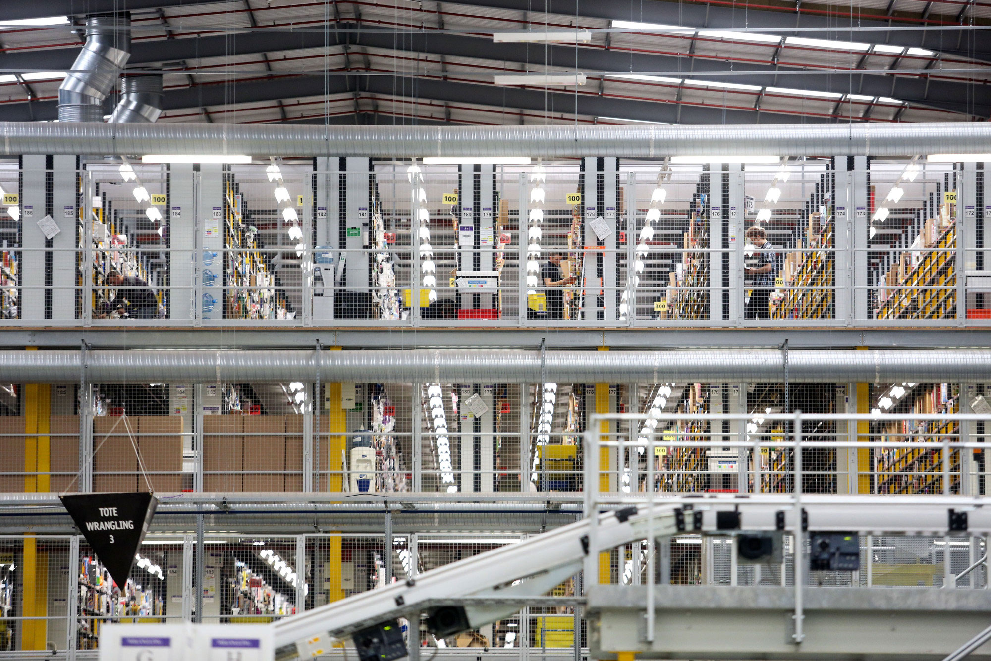 Inside Amazon's Giant Warehouse That Makes Black Friday Palatable ...