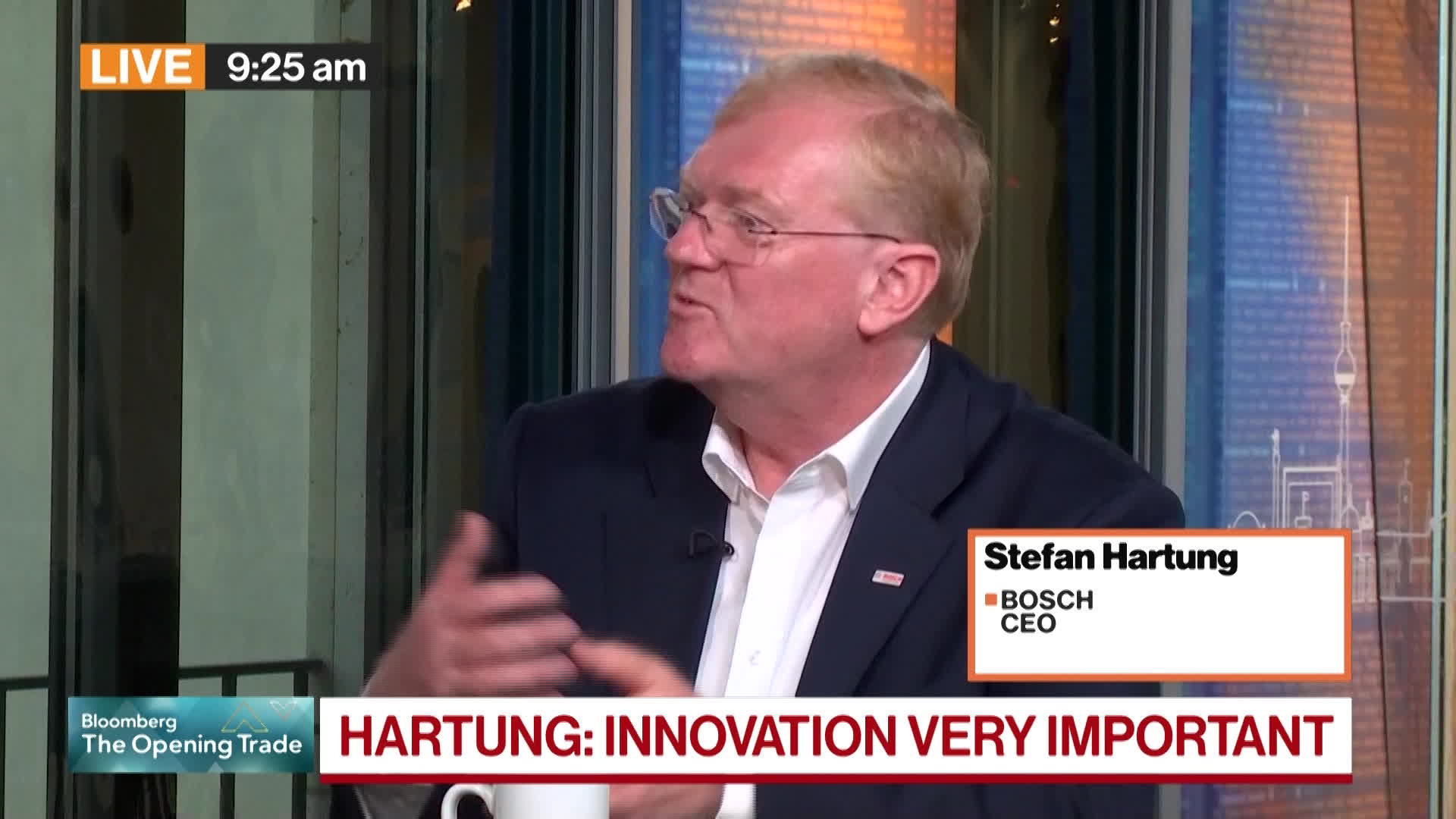 Watch Bosch CEO Hartung on the European Auto Sector Outlook - Bloomberg