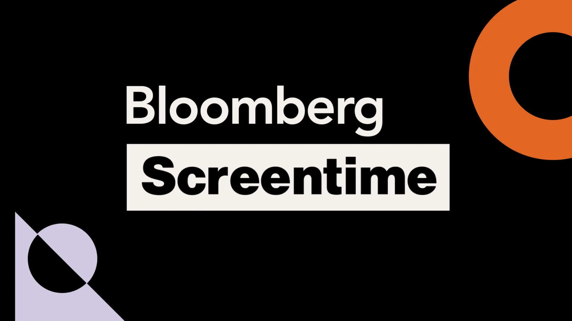 Watch Bloomberg Screentime: Culture. Business. Technology. Converged ...