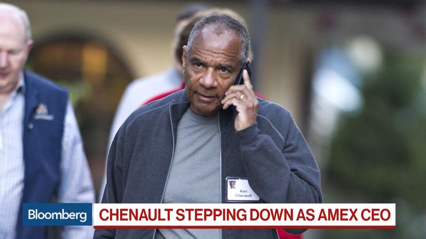 AmEx CEO Chenault to Exit, Succeeded by Vice Chairman Squeri - Bloomberg