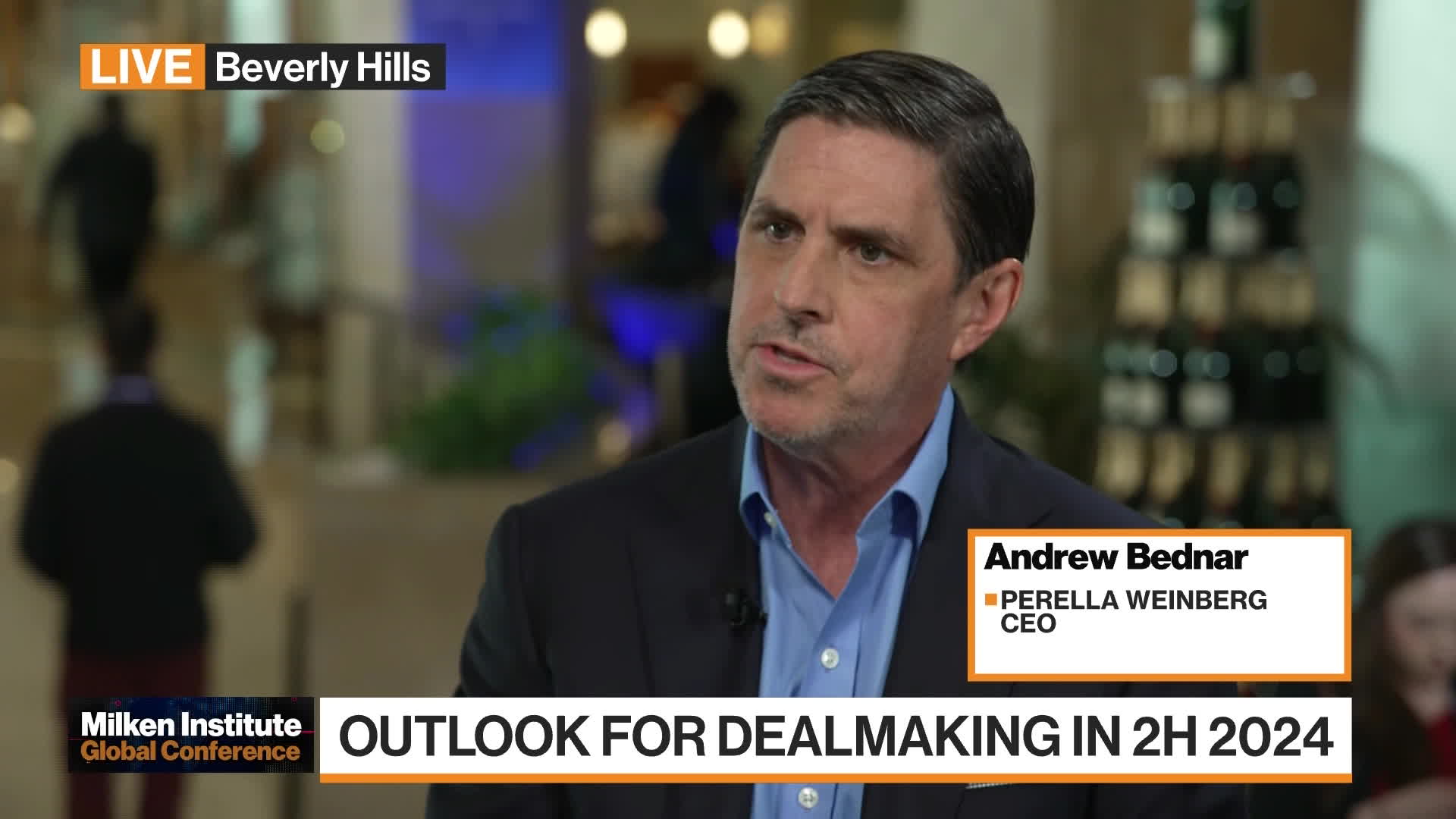 Watch Perella Weinberg's Bednar Sees Encouraging Signs in M&A - Bloomberg