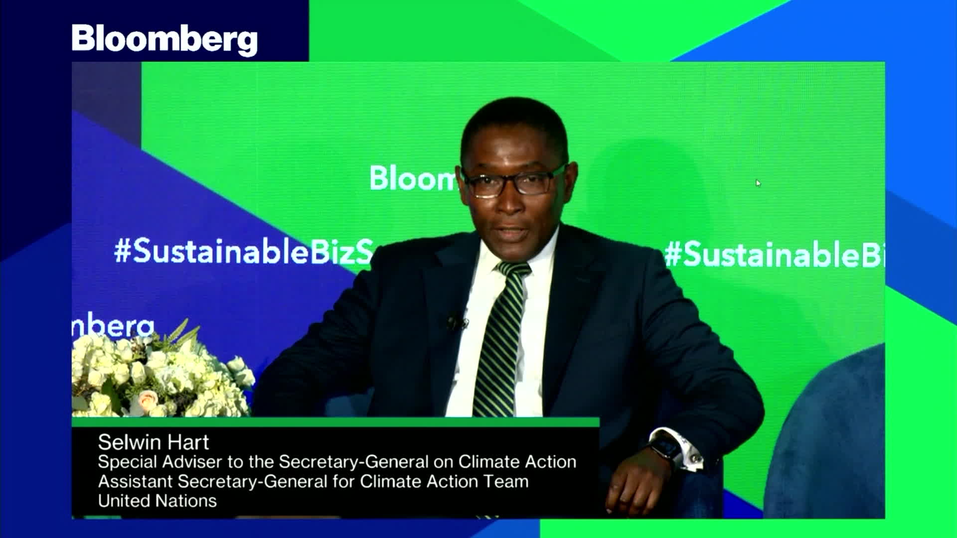 Watch UN’s Selwin Hart on Net-Zero Pledges, Loss & Damage Fund - Bloomberg