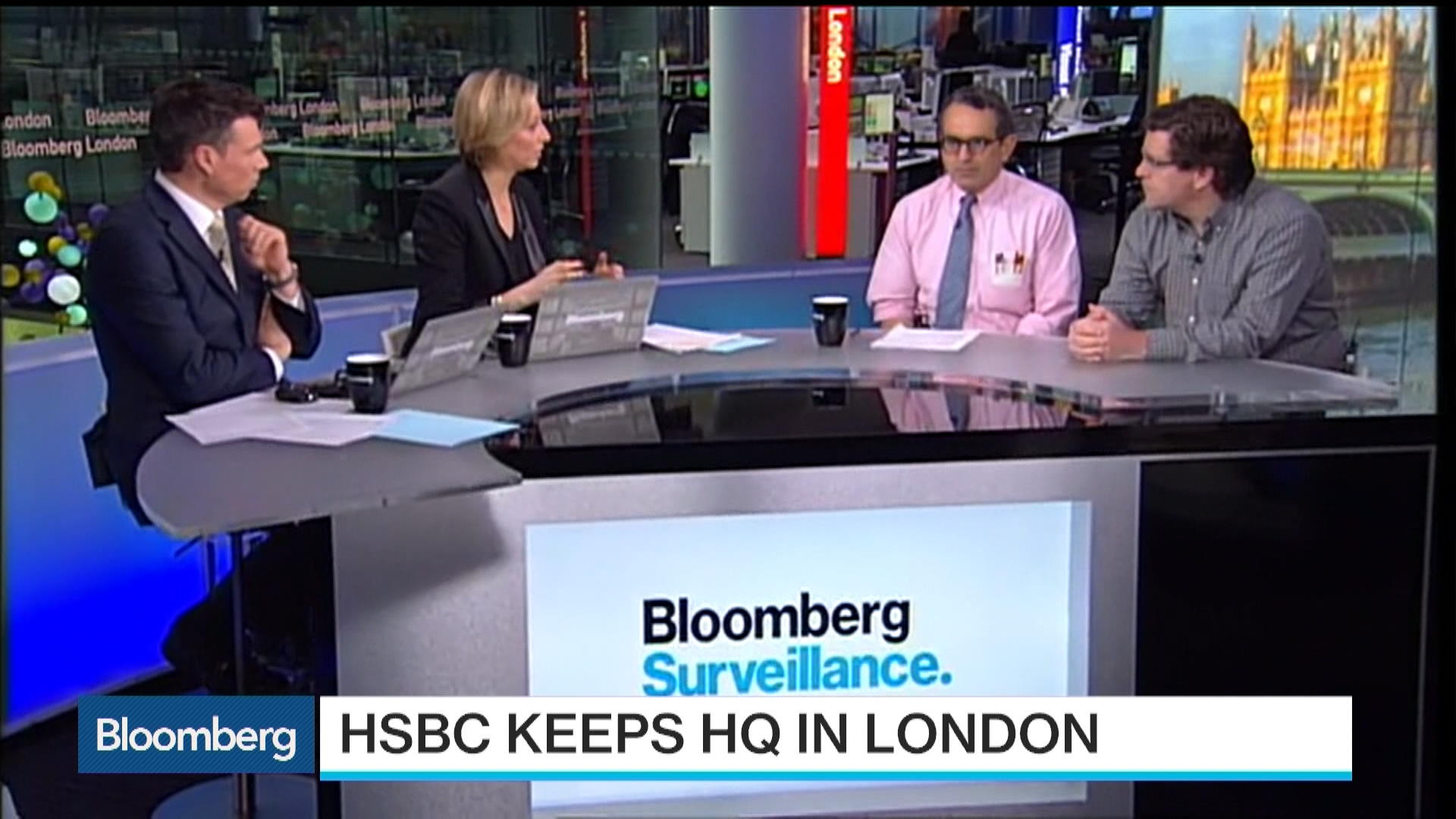 Watch HSBC as a Symbol of U.K.'s EU Leadership Role - Bloomberg