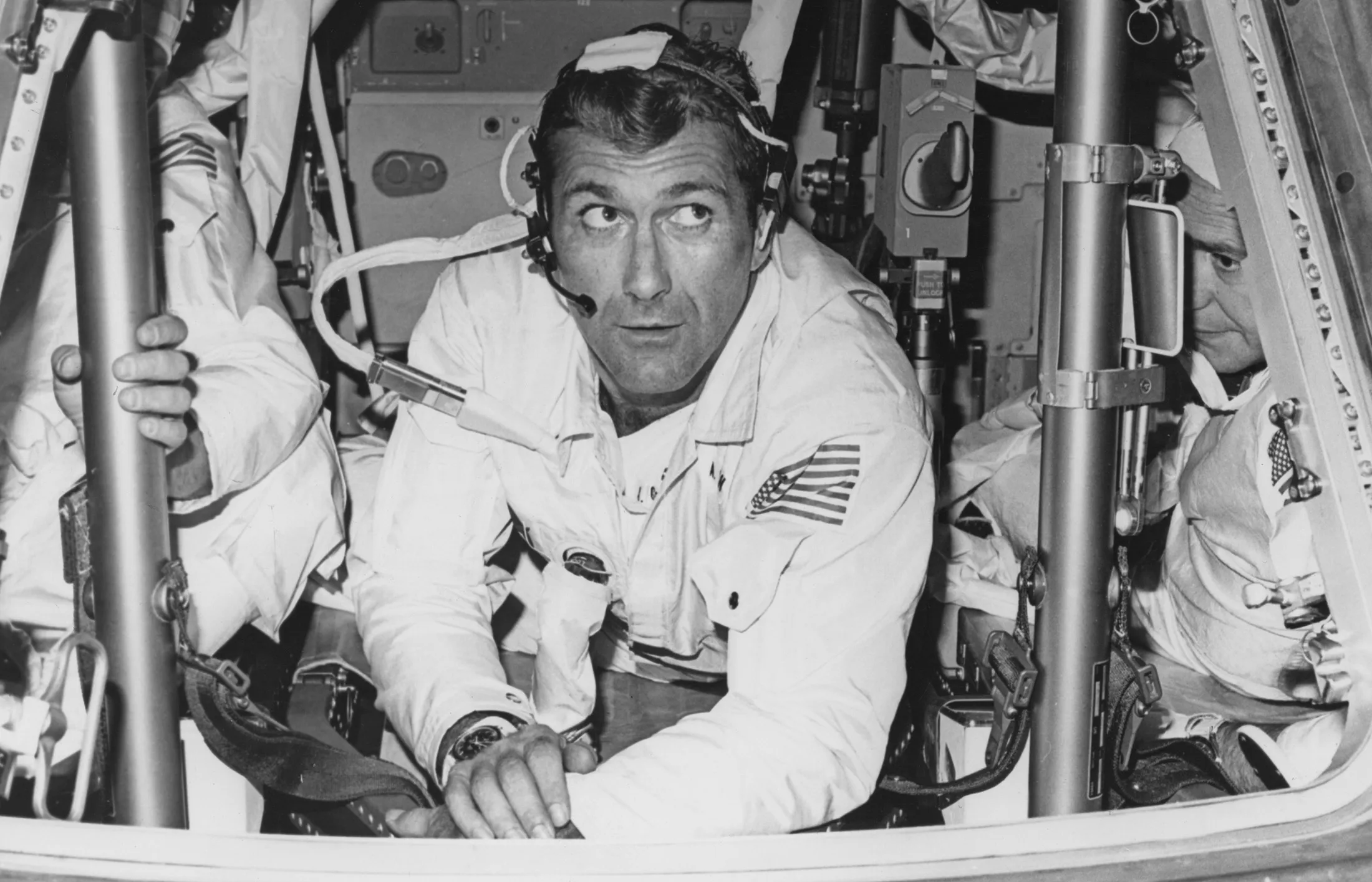 Richard Gordon Astronaut Richard Gordon: Apollo 12 Command Module