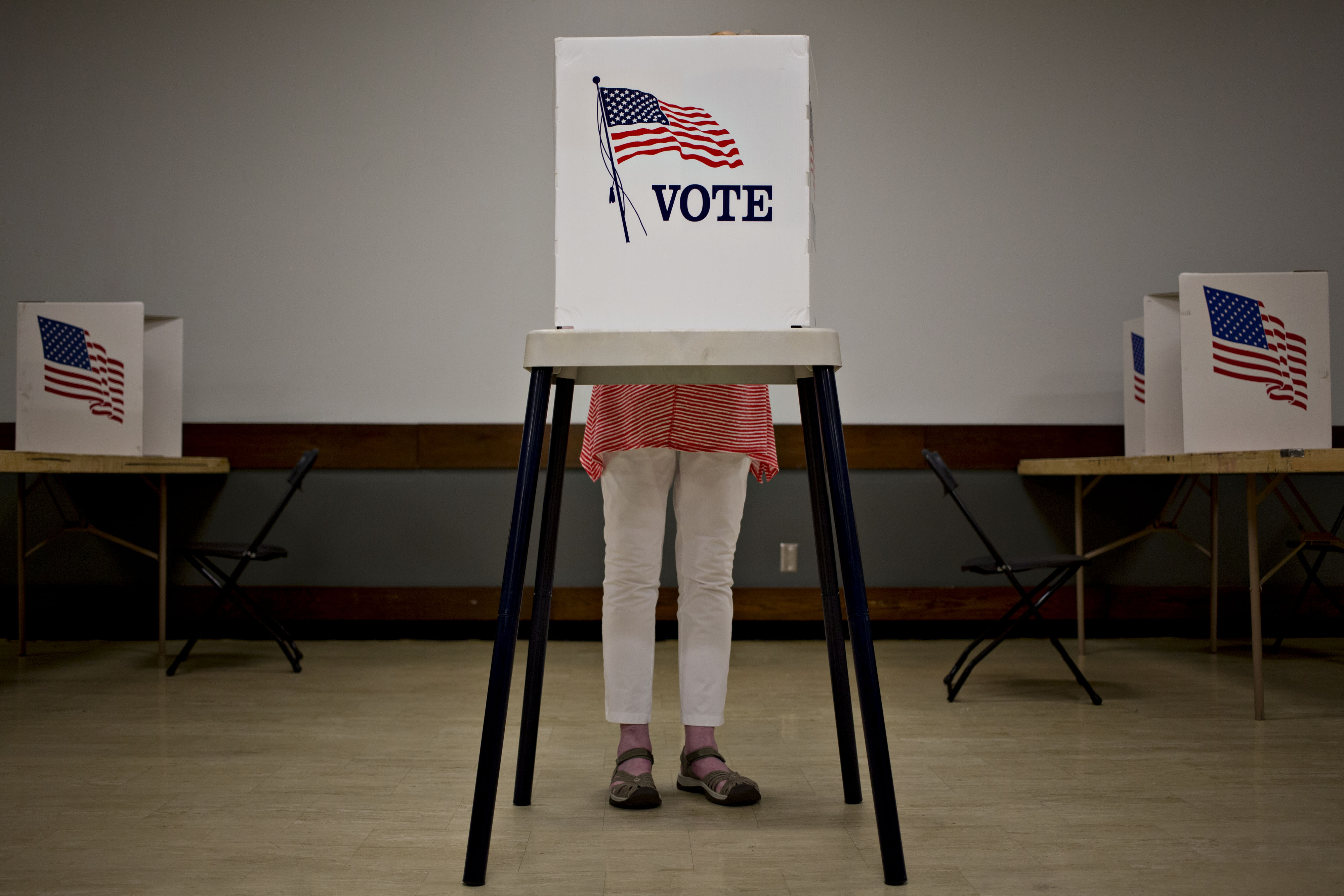 Canadian Voting Booth