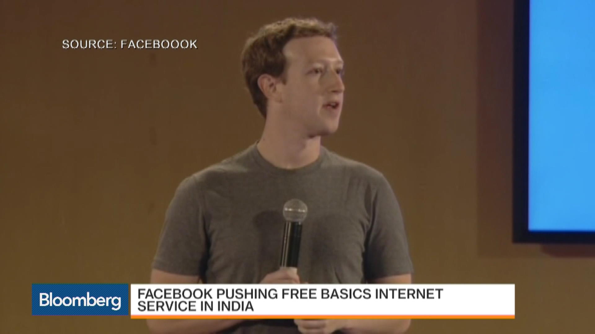 Watch Facebook's Internet Fight in India - Bloomberg