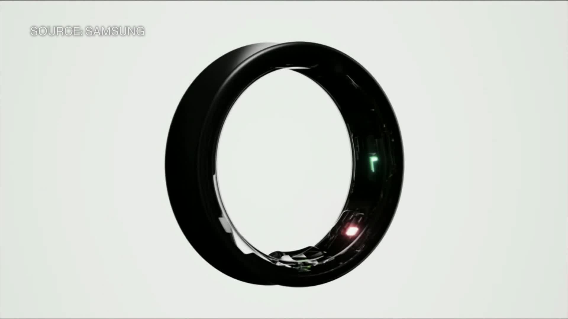 Watch Samsung Unveils Smart Ring, Watch in Bid to Rival Apple - Bloomberg