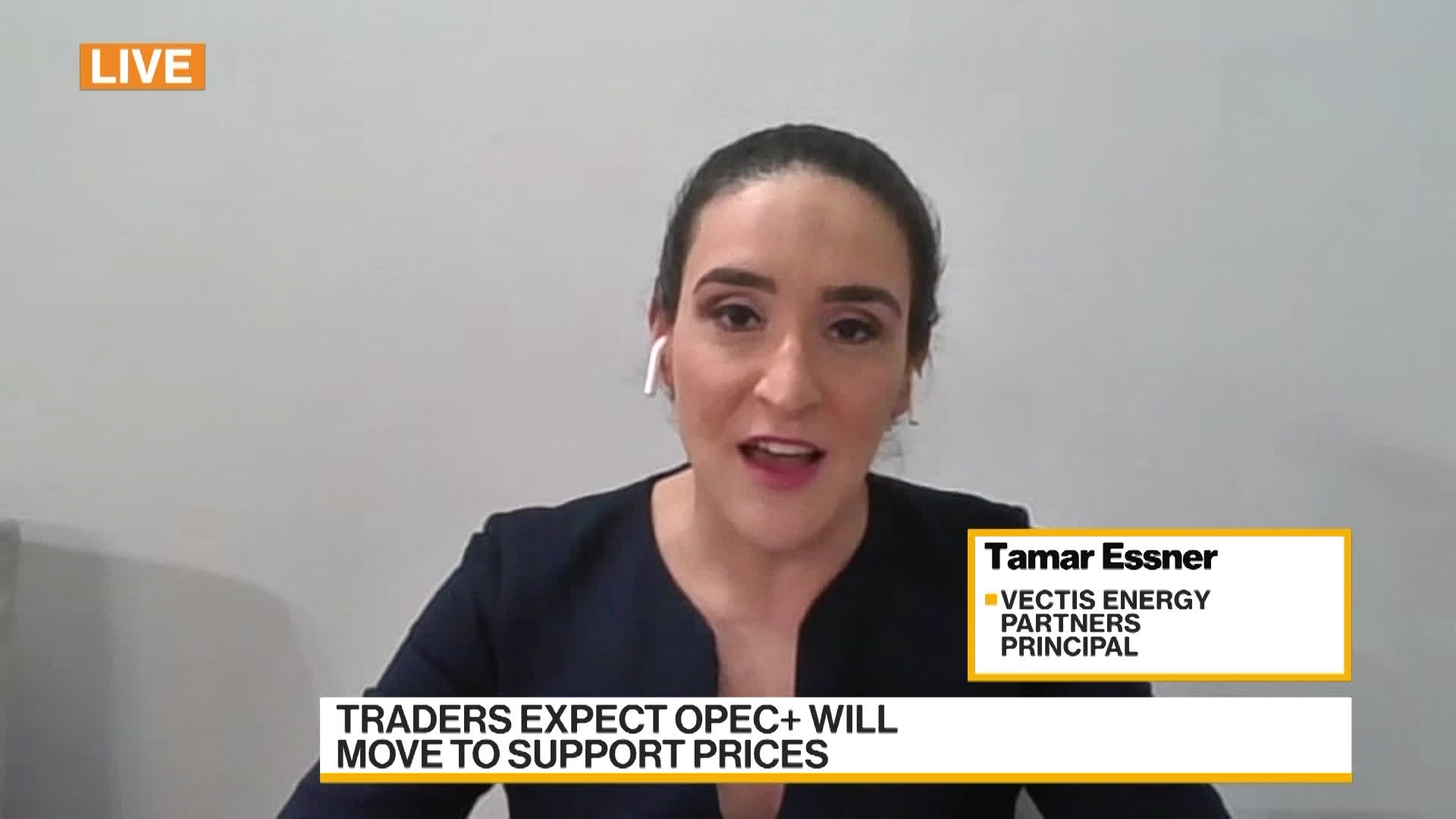 Watch Vectis Energy Partners' Essner on Oil Markets - Bloomberg