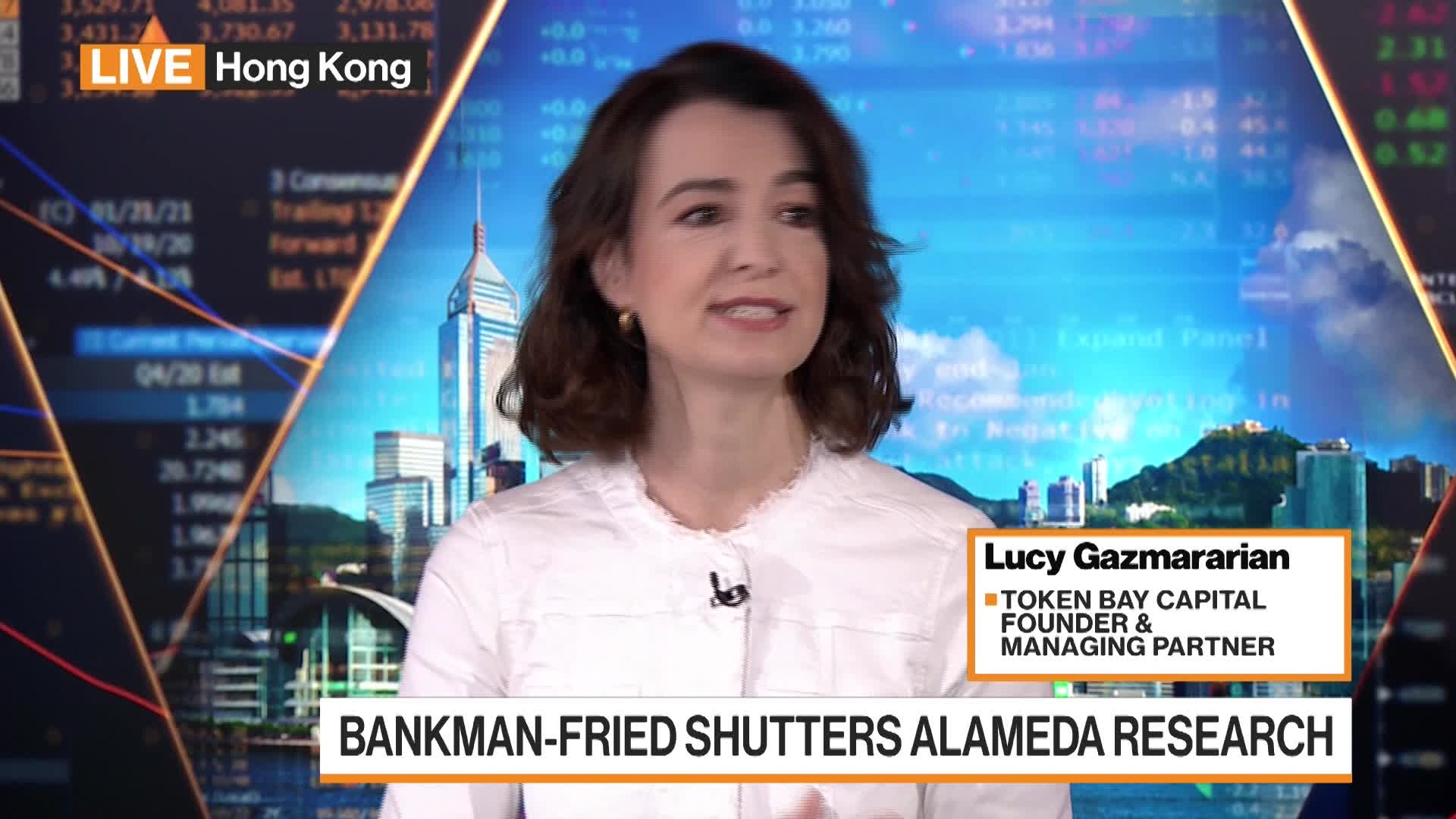 Watch Token Bay's Lucy Gazmararian on FTX, Crypto Stability - Bloomberg