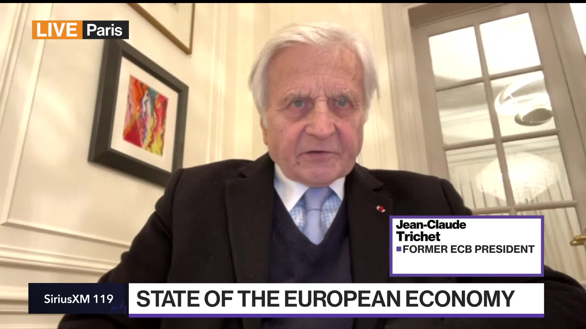 Watch ECB Should Not Slow Down Tightening, Trichet Says - Bloomberg