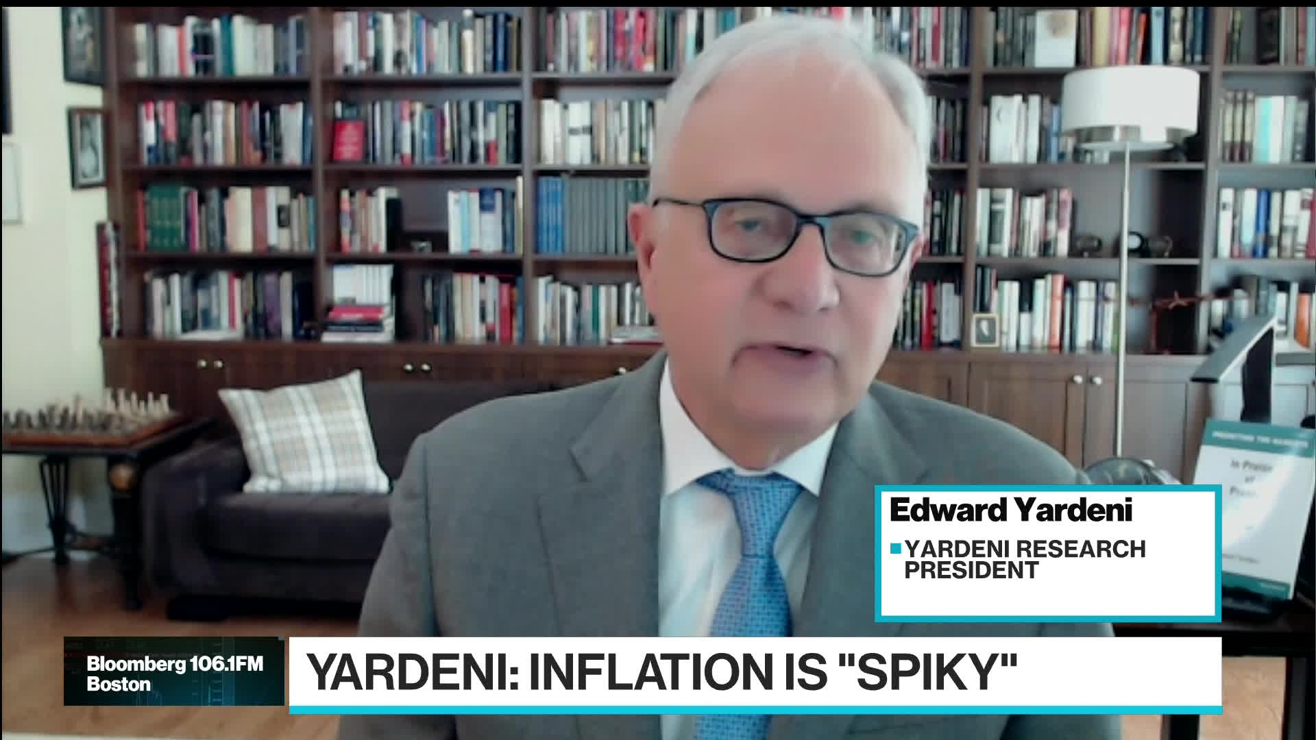 Watch Yardeni Sees 30% Chance of U.S. Recession - Bloomberg