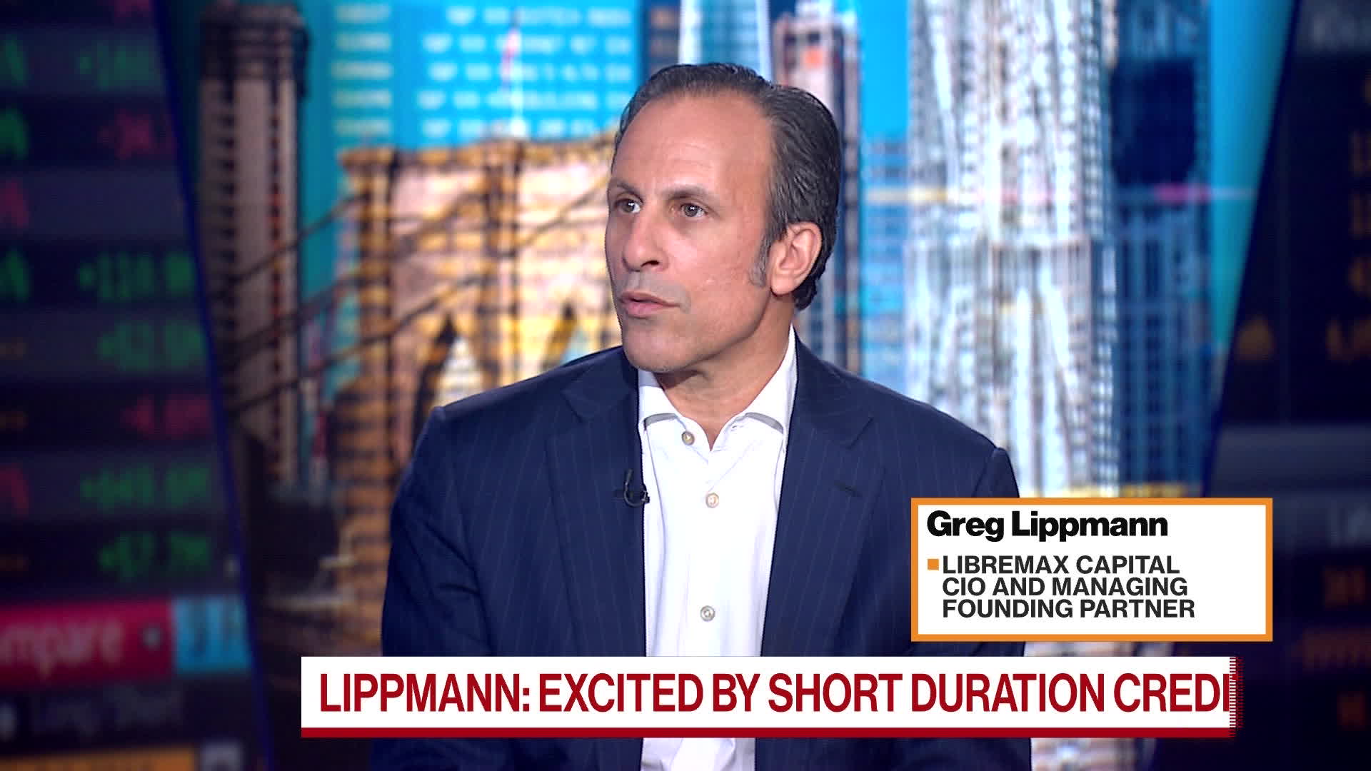 Watch LibreMax’s Lippmann on How to Build A Portfolio - Bloomberg