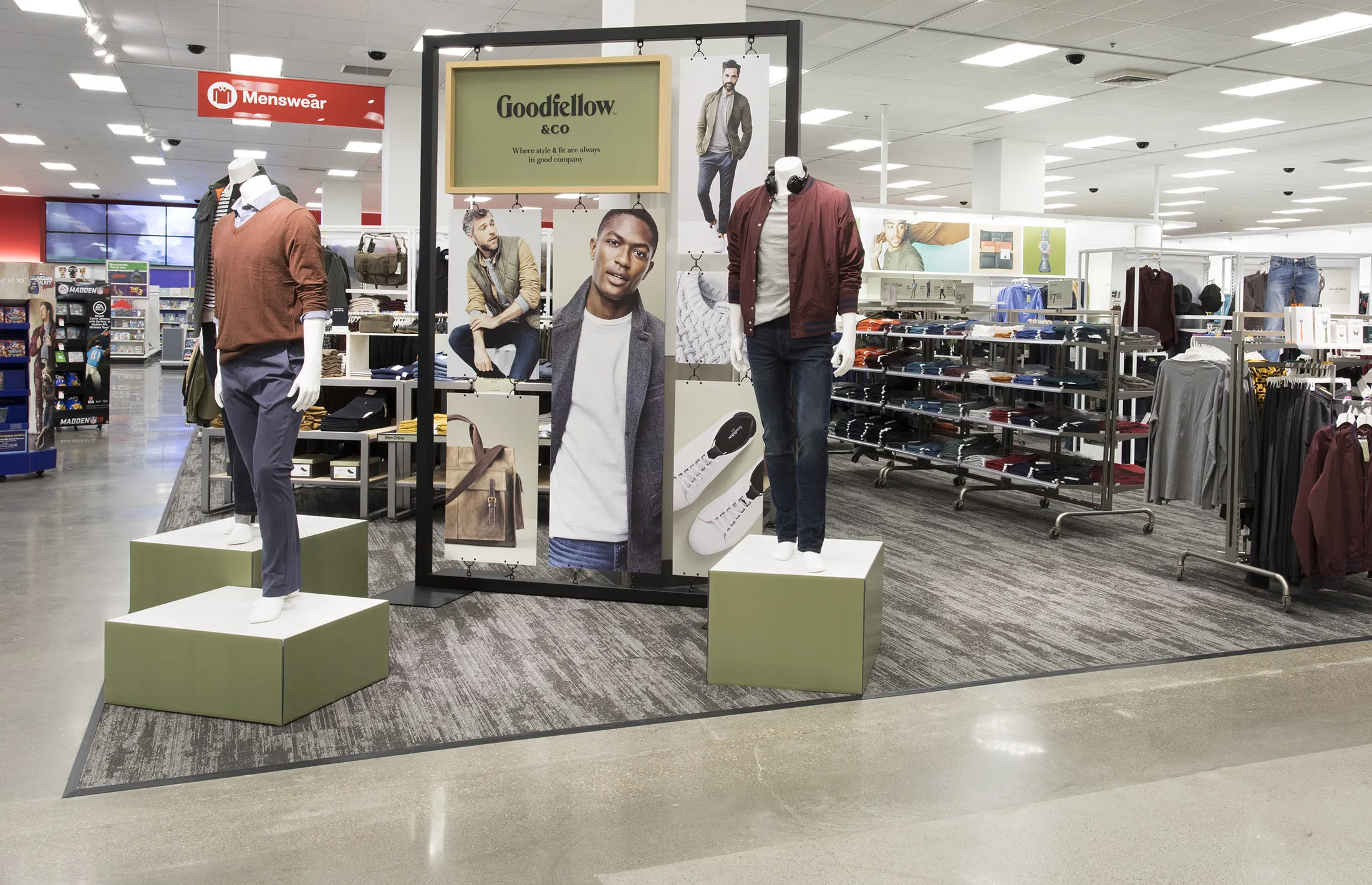 Target mens store
