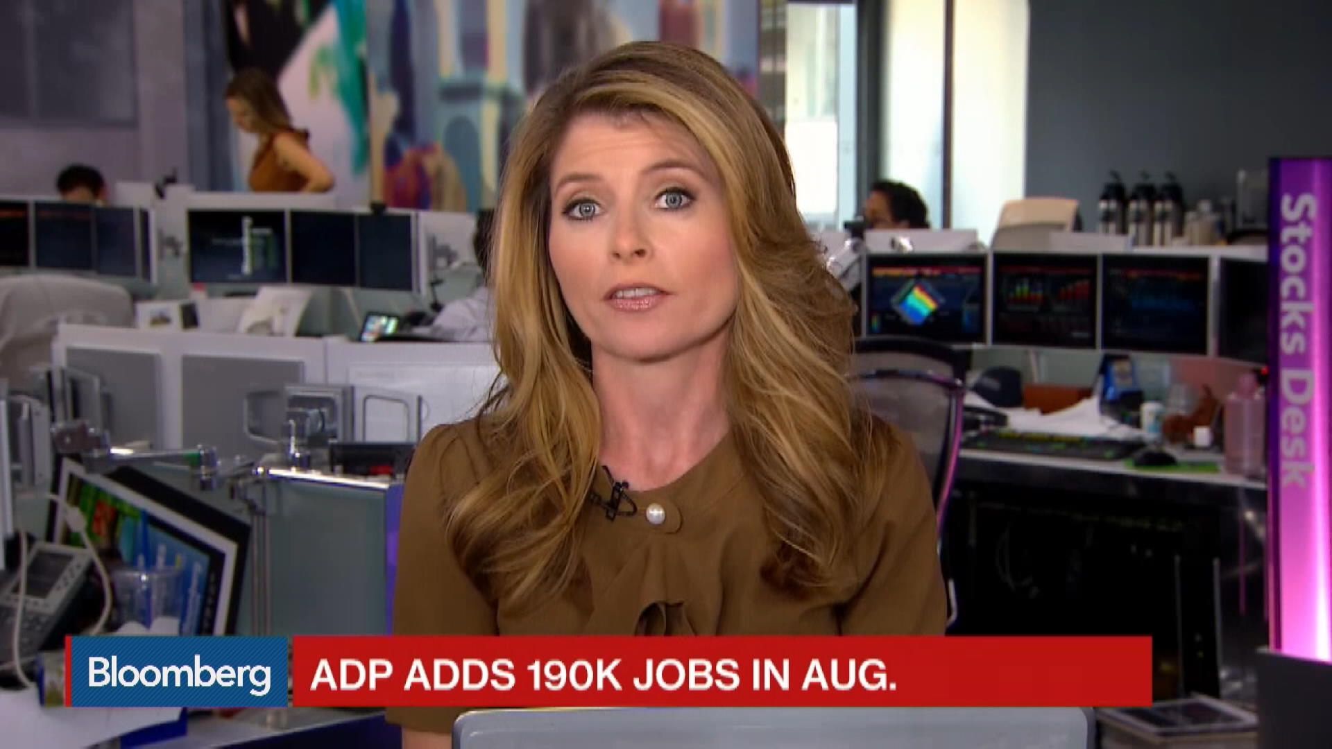 ADP Reports U.S. Added 190,000 Jobs in August - Bloomberg