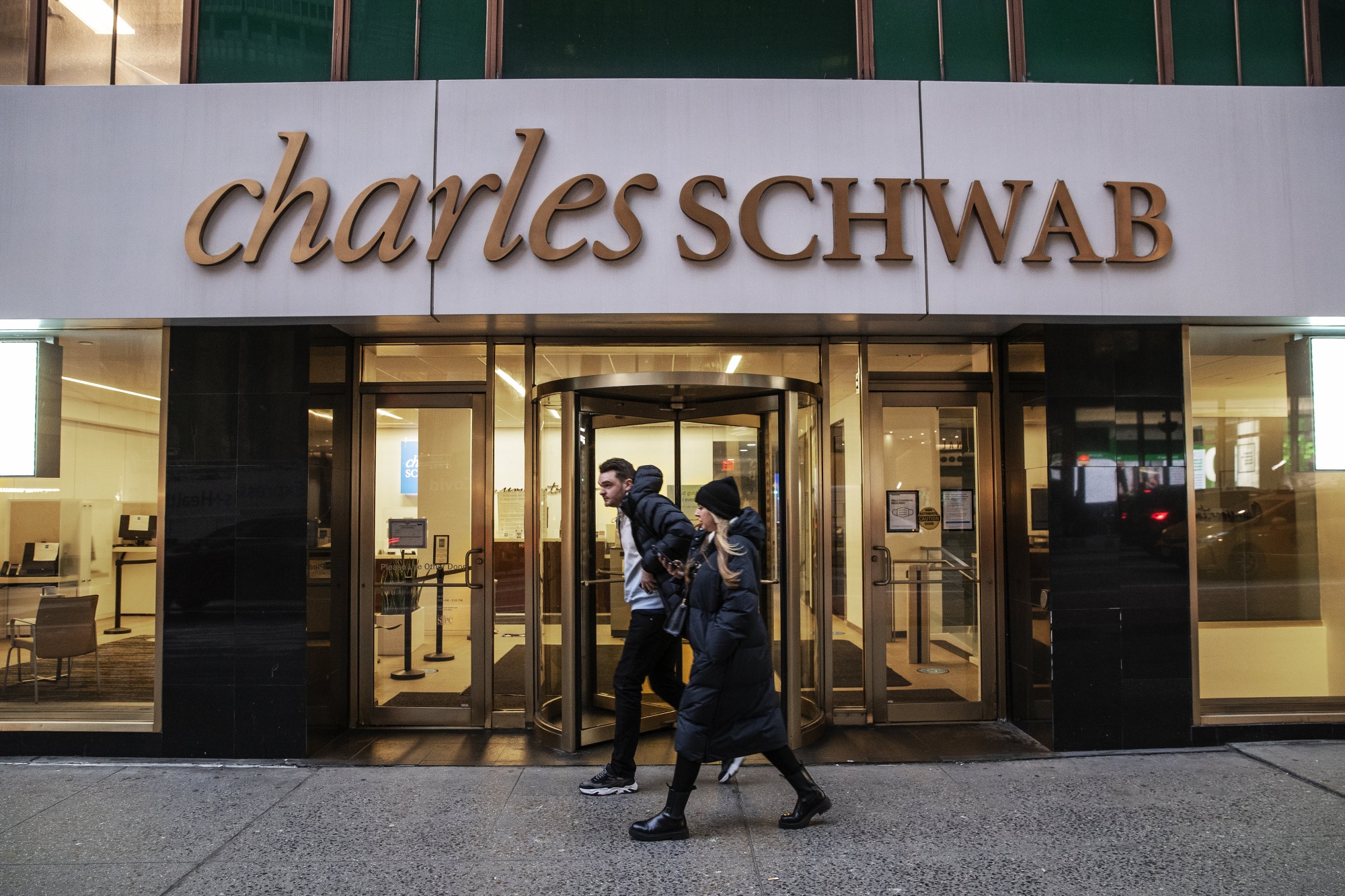 Schwab Stock Tumbles Most Ever As Firm Seeks To Calm Investors SCHW
