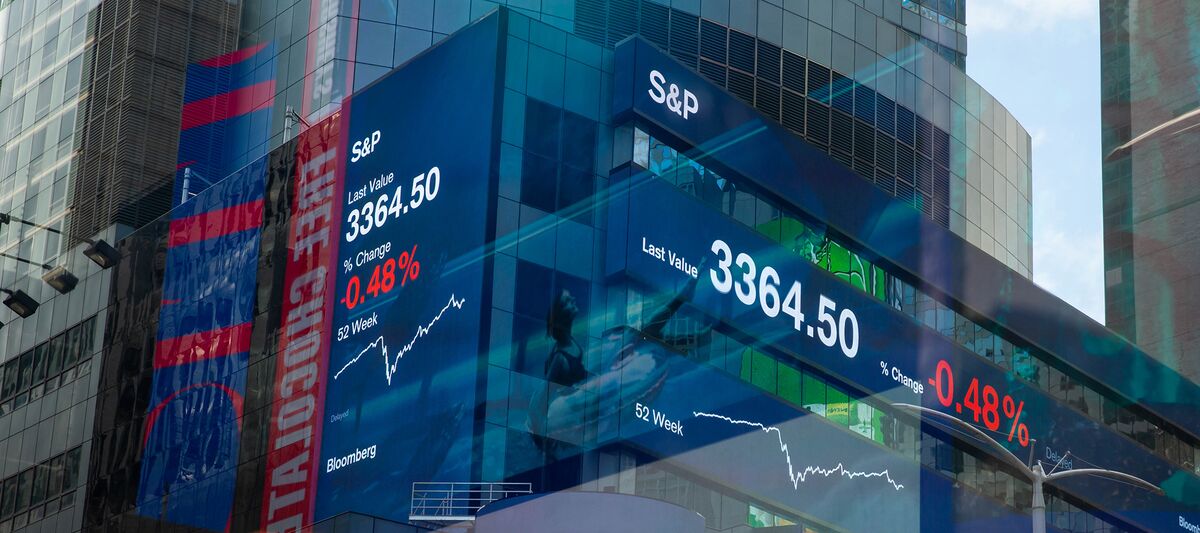 S&P 500 Falls From Record High Ahead of Federal Reserve Meeting - Bloomberg