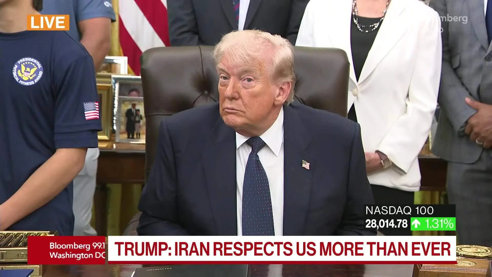 Watch Iran Should Wave The White Flag, Surrender, Says Trump (Q&A ...
