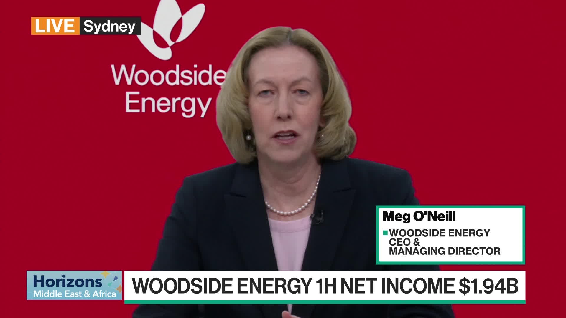 Watch Woodside Energy CEO on Higher Profits - Bloomberg